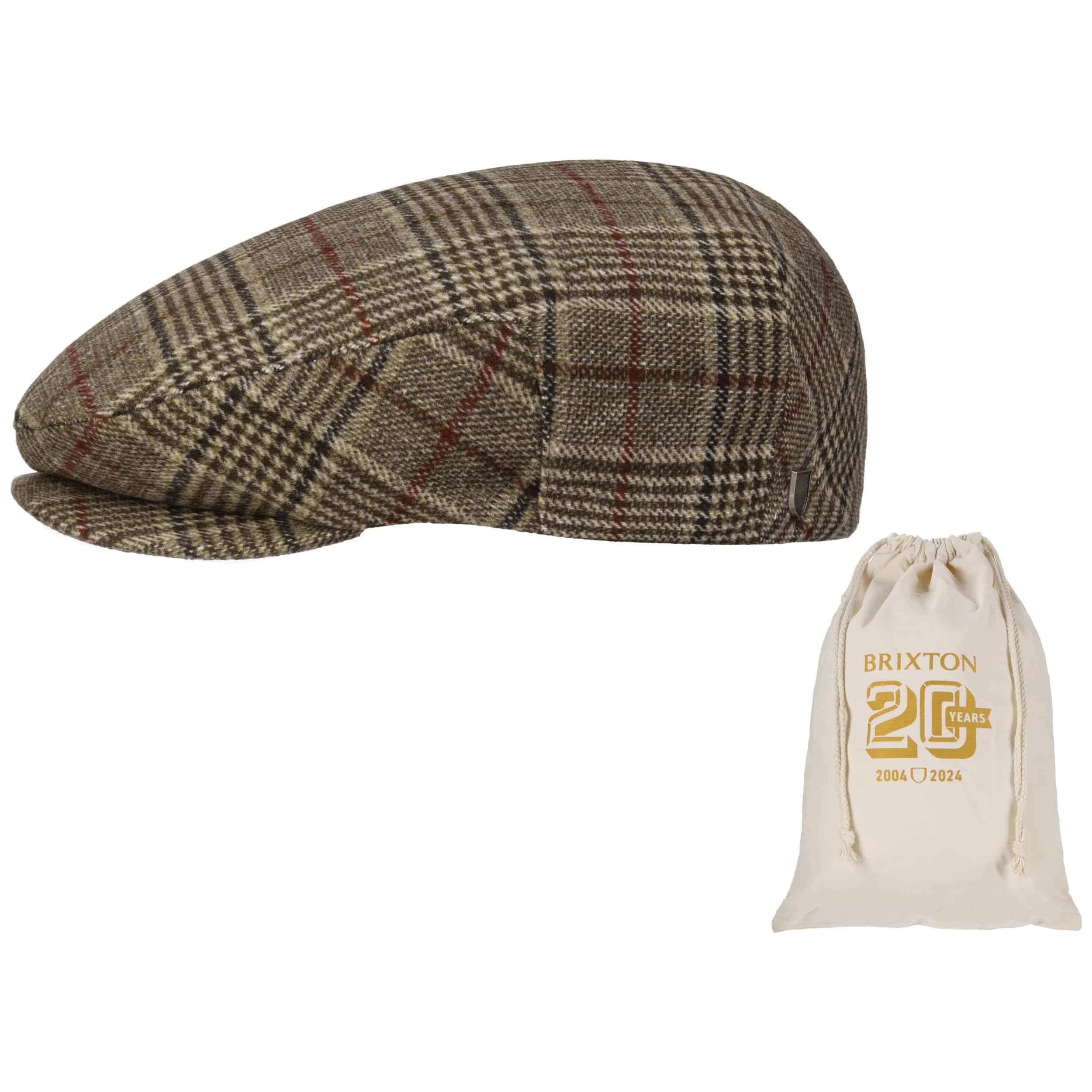 20th Anniversary Hooligan Flat Cap by Brixton - 57,95