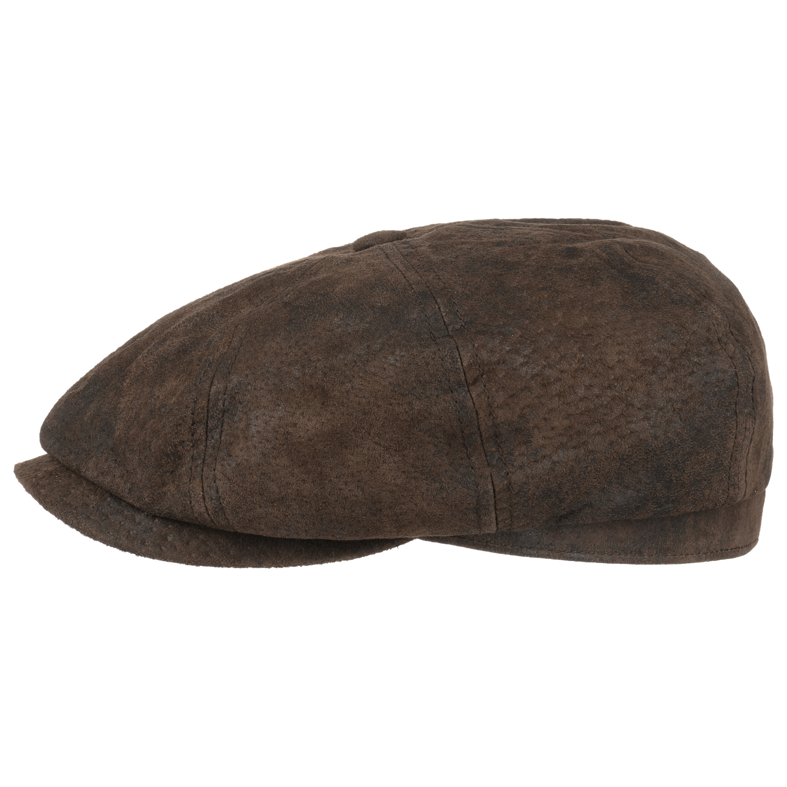 Hatteras Pigskin Leather Cap by Stetson - 109,00