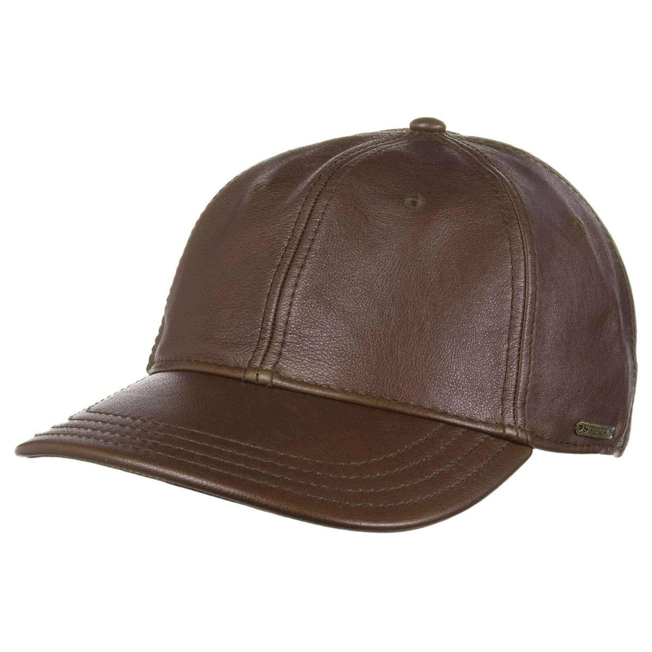 Lombard Cowhide Baseball Cap by Stetson - 79,00
