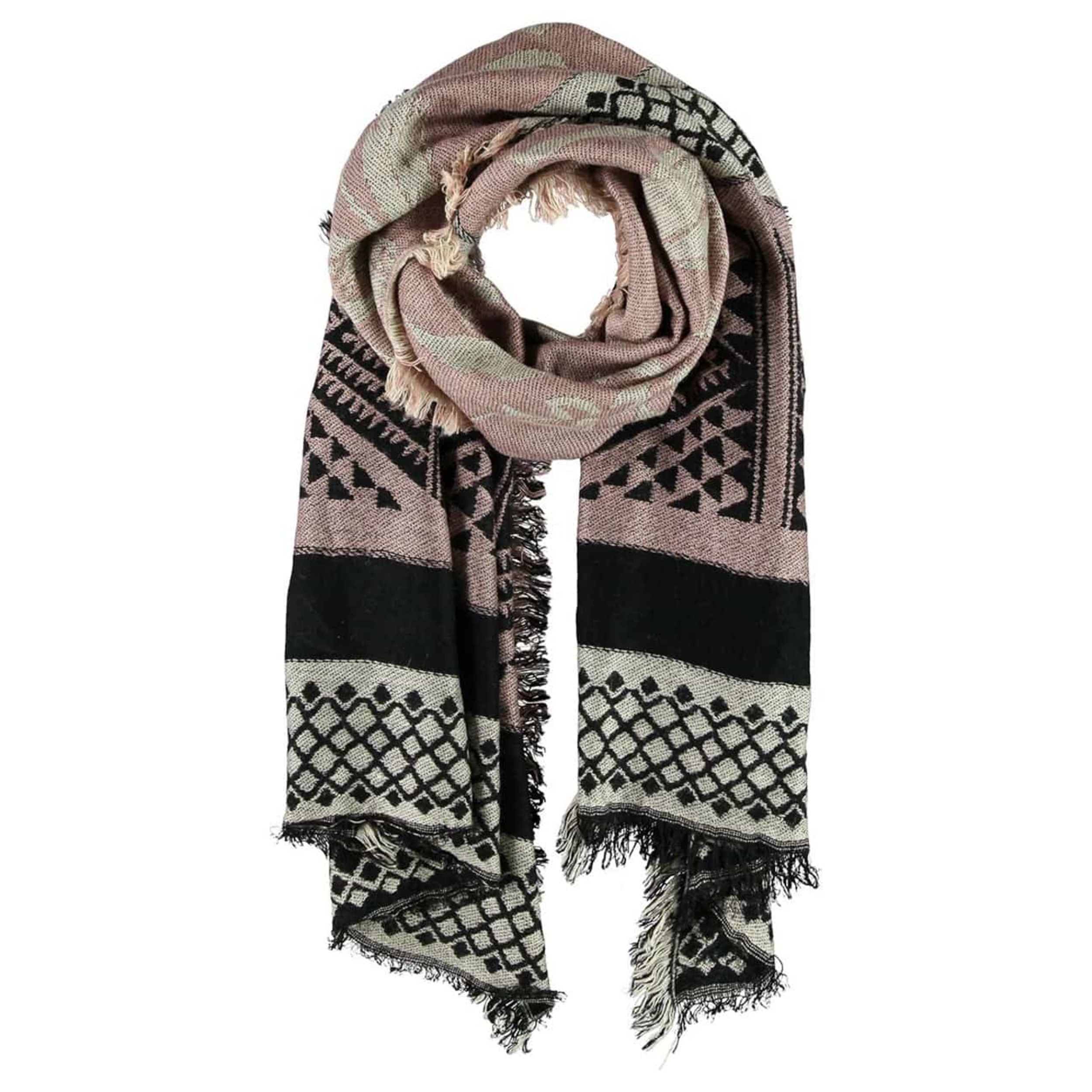 Geometric Triangles Scarf by Passigatti - 33,95