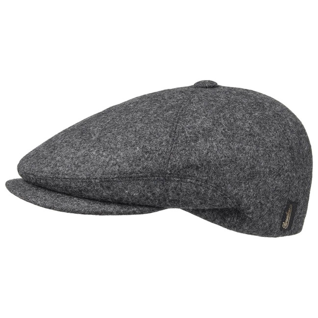 Vincent Wool Flat Cap by Borsalino - 108,95