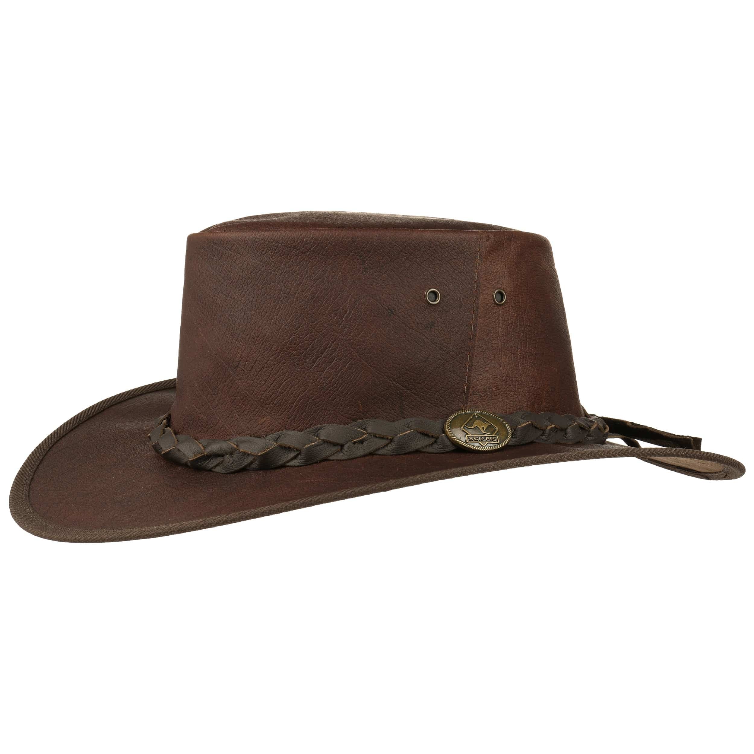 Dawson Kangaroo Leather Hat by Scippis - 98,95