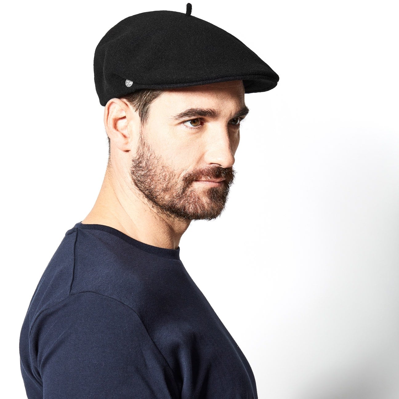 Lyon Beret Flat Cap by Héritage par Laulhère - 78,95