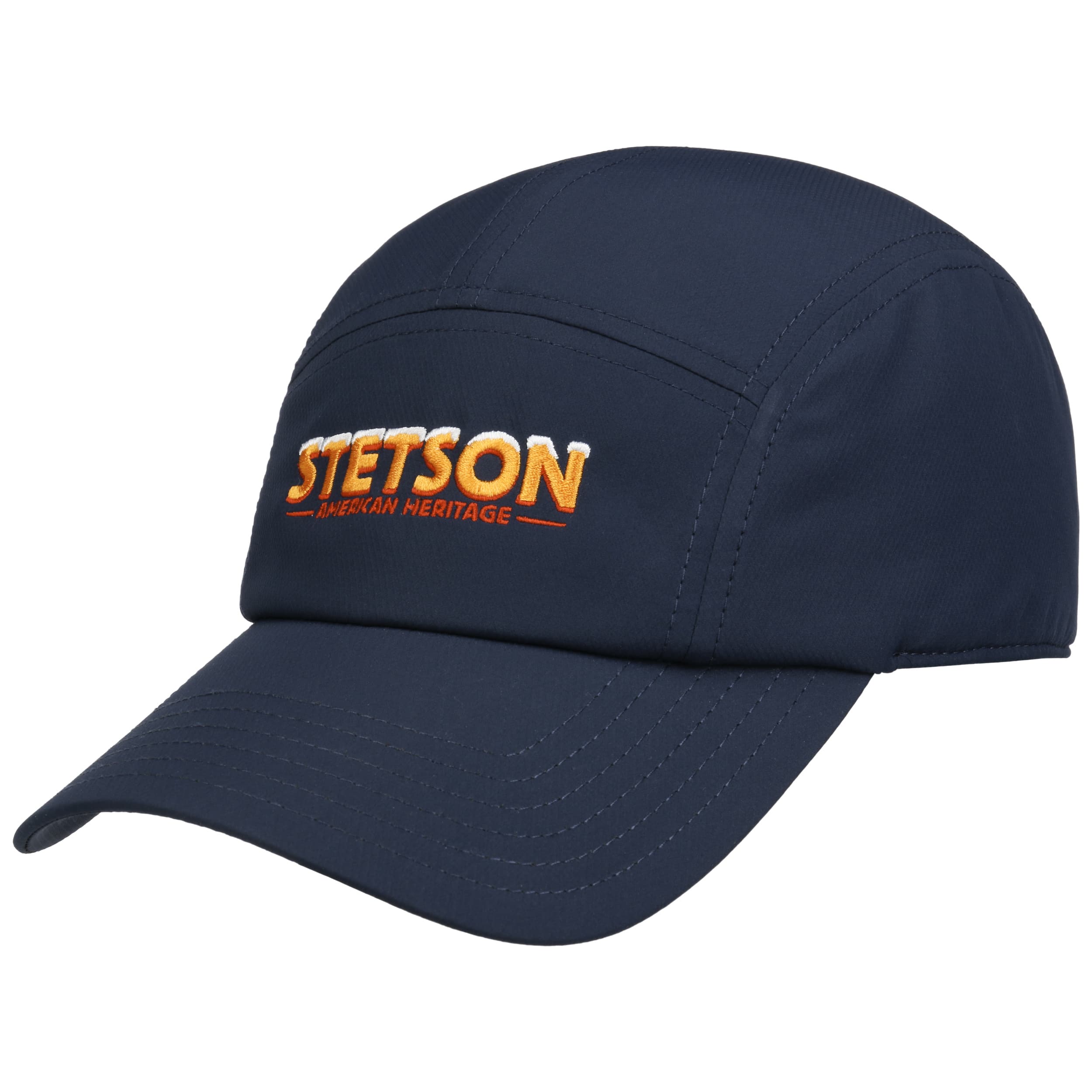 5 Panel Snowy Letters Cap by Stetson - 59,00