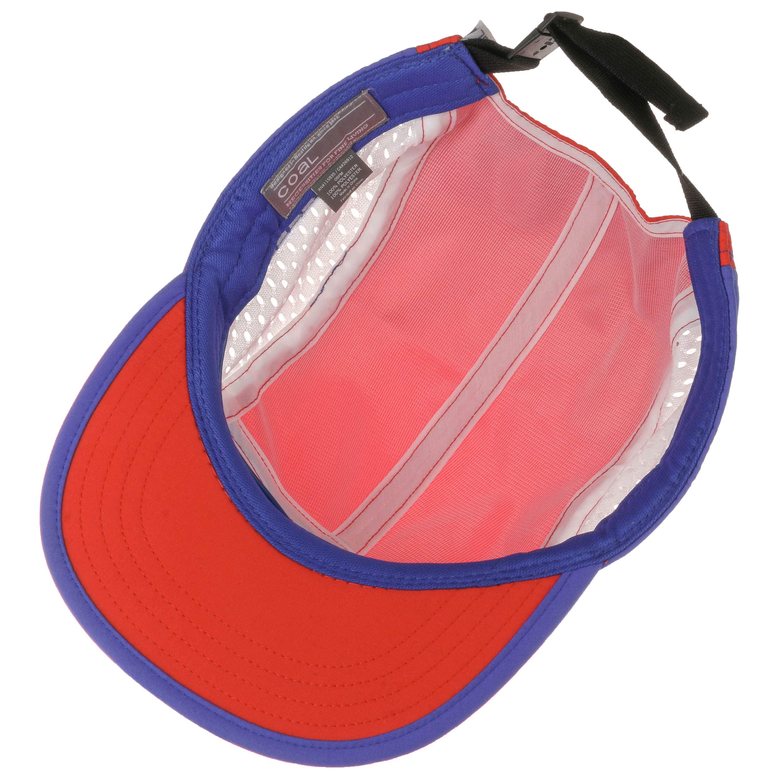 5 Panel Tricolour Strapback Cap by Coal - 28,95