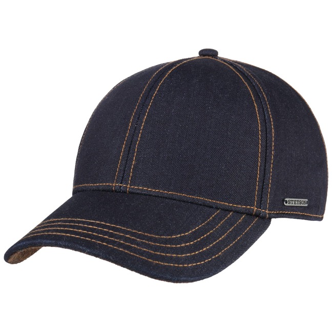 Contrast Stitch Cotton Cap by Stetson - 49,00
