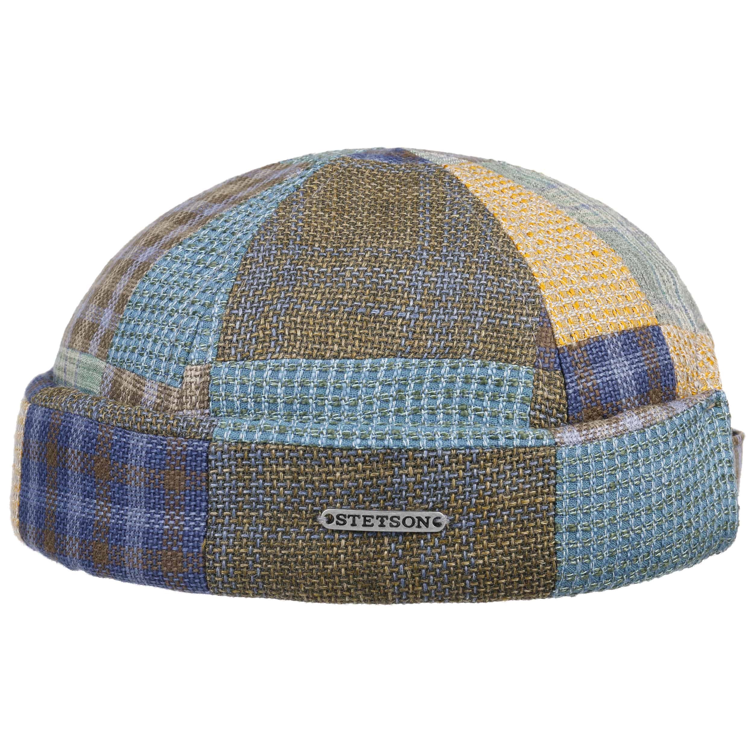 Clanton Patchwork Docker Hat by Stetson - 59,00