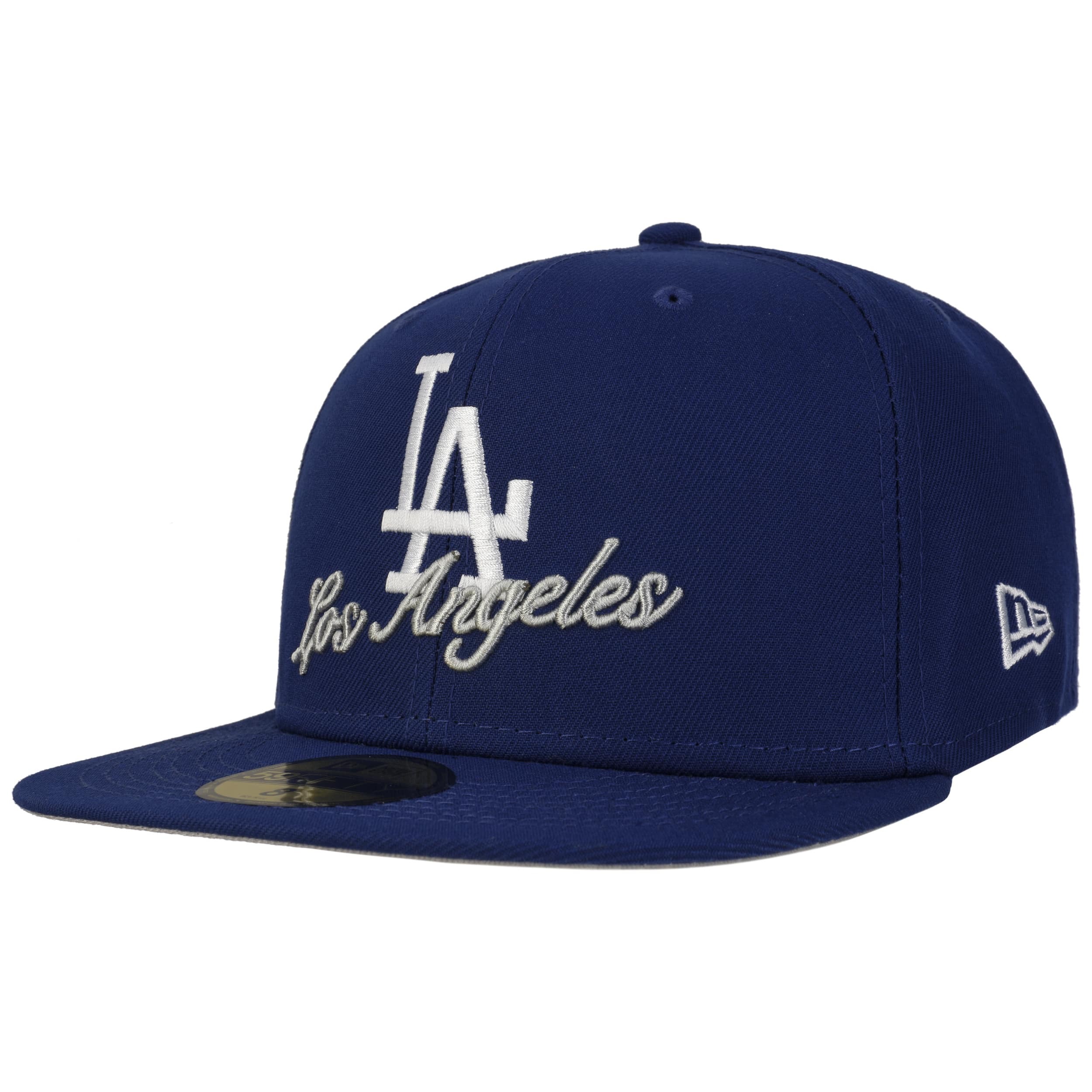 59Fifty Script Team Dodgers Cap by New Era - 46,95