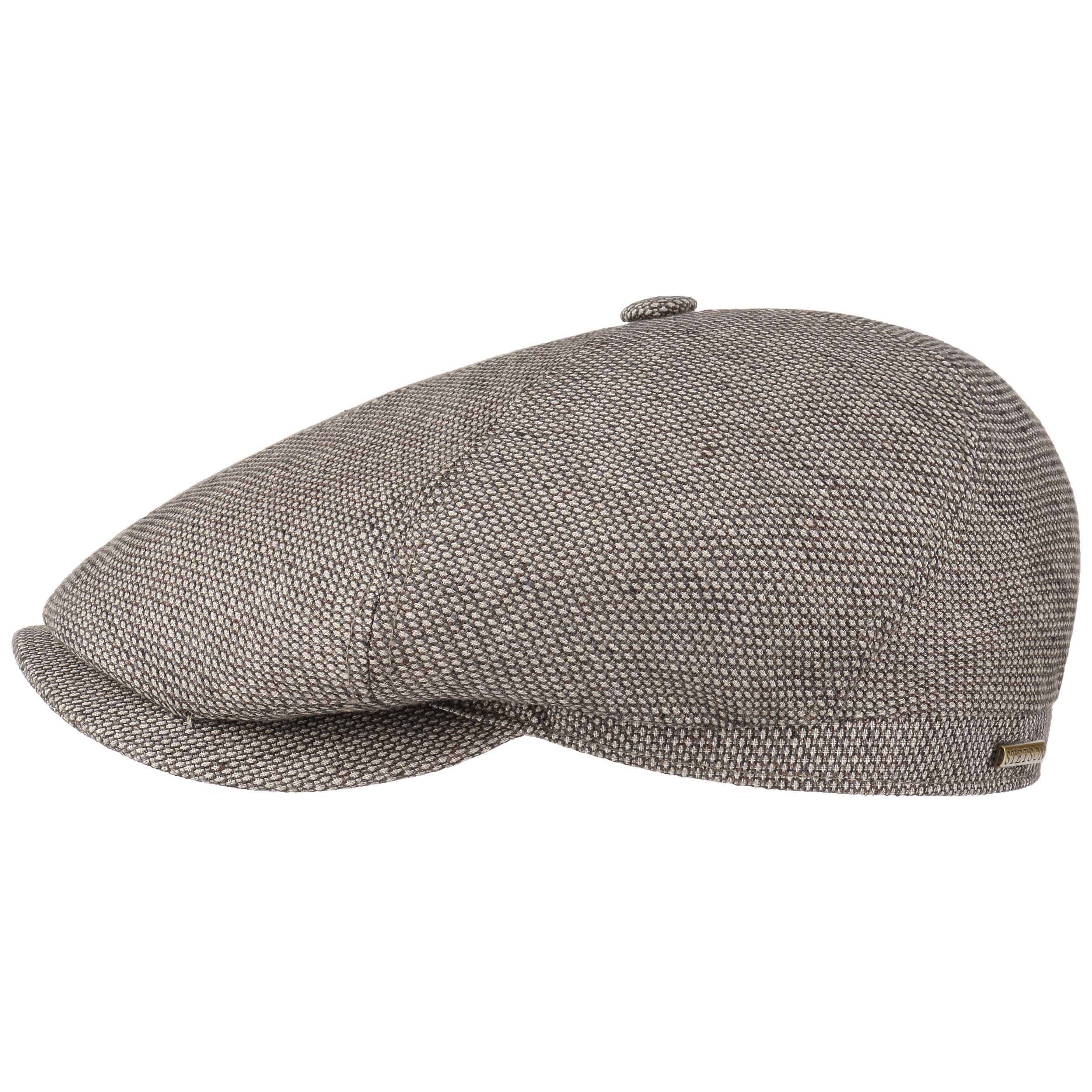 6 Panel Linen Flat Cap by Stetson --> Shop Hats, Beanies & Caps online ...