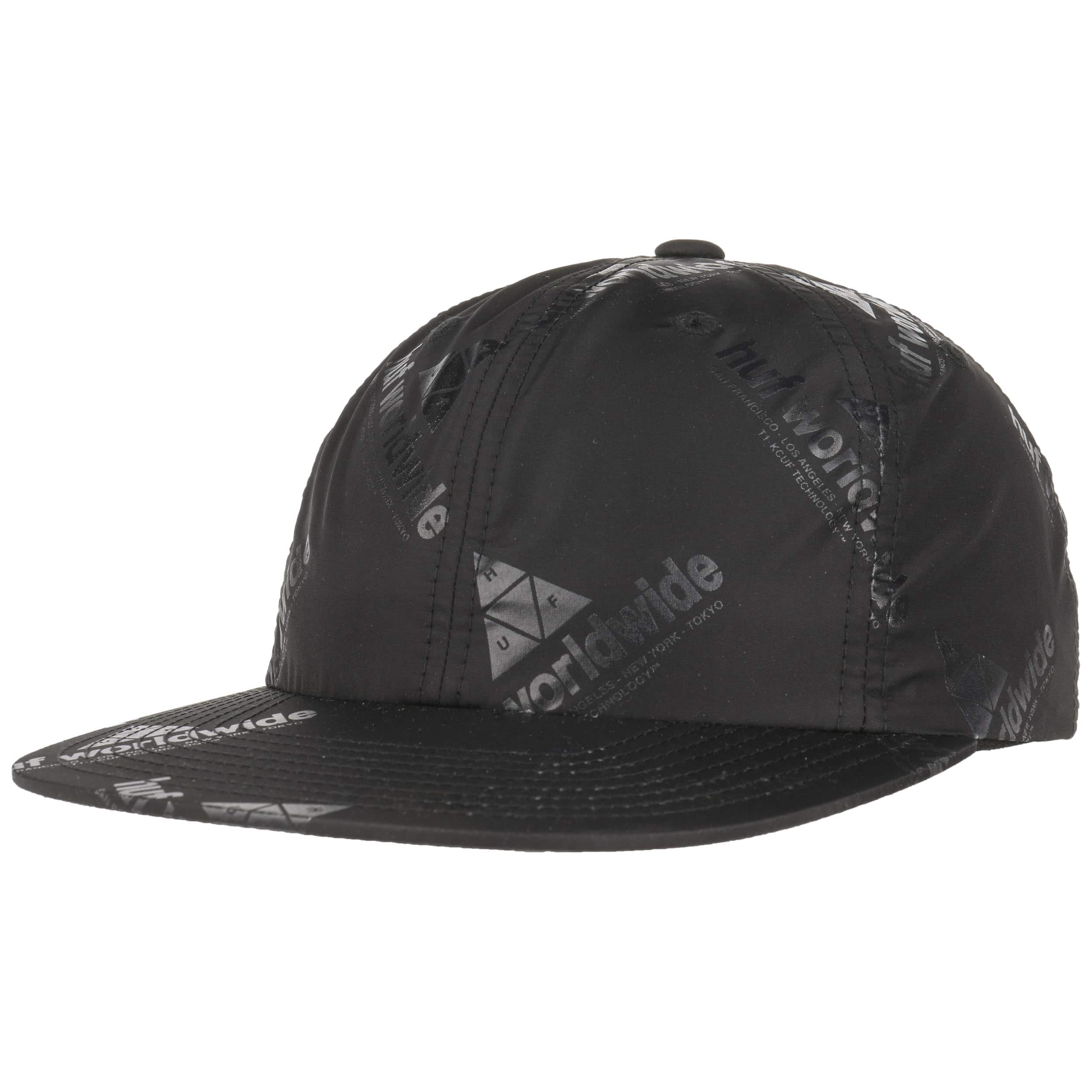 6 Panel Peak Strapback Cap by HUF - 40,95