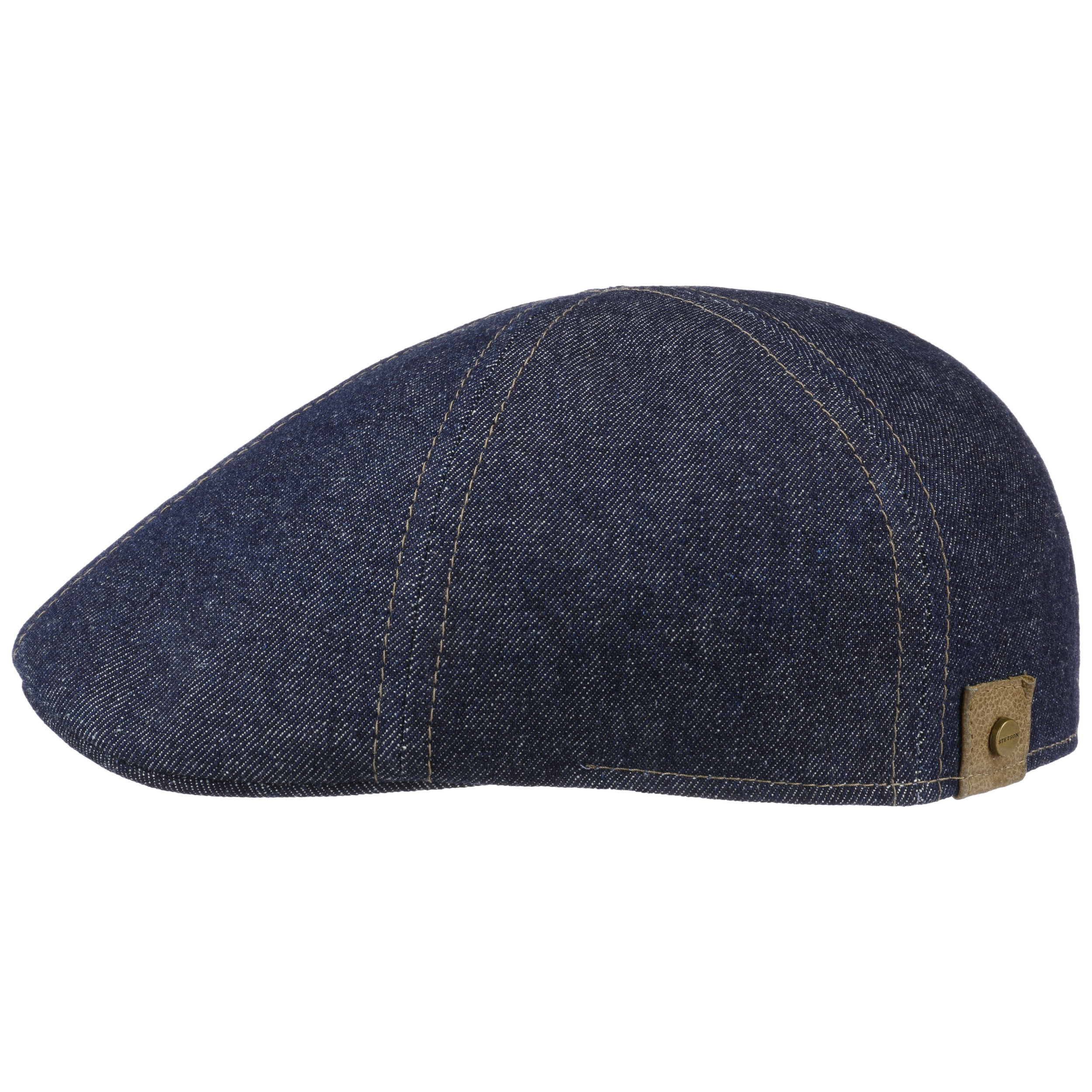 Texas New Denim Flat Cap by Stetson - 59,00