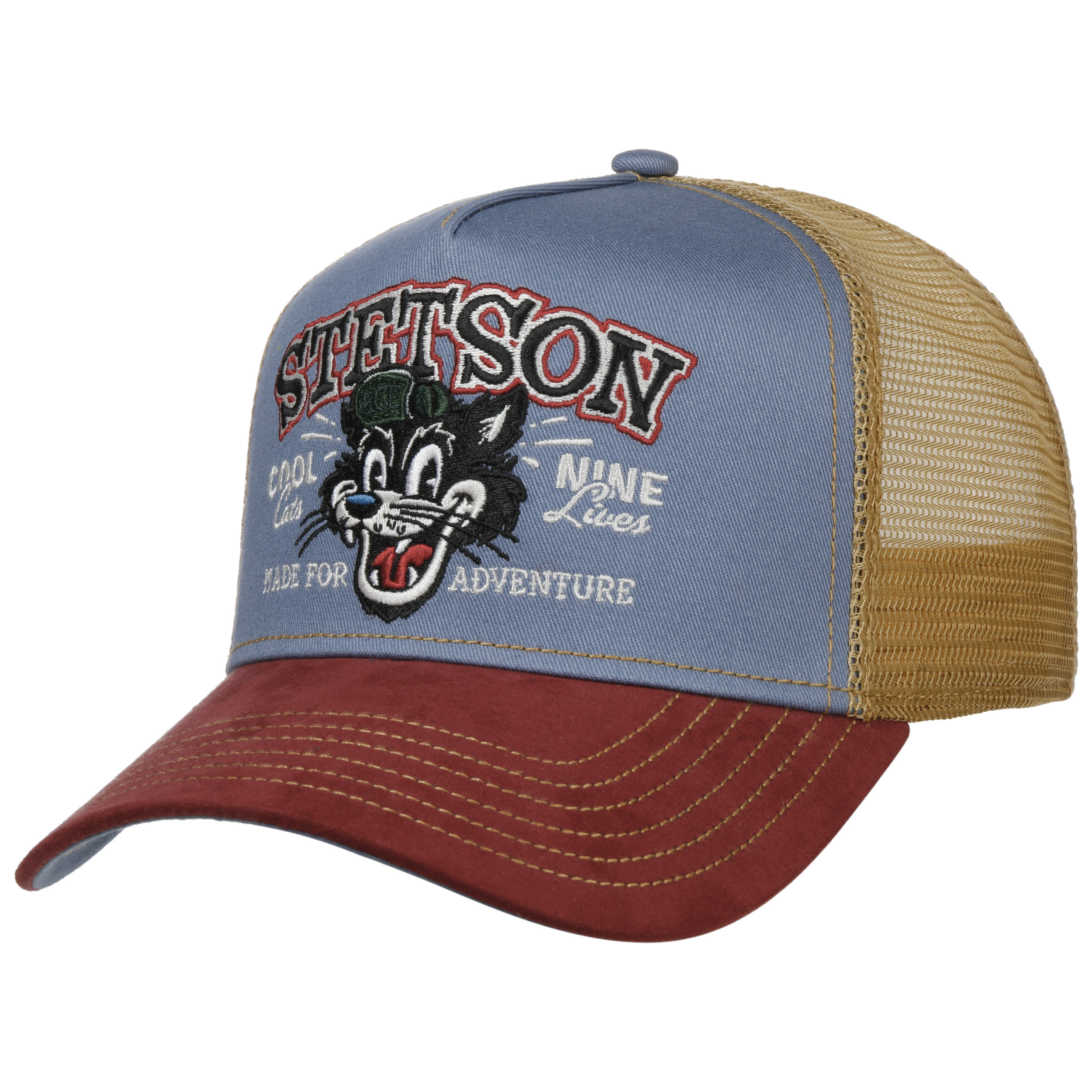 Cool Cats Trucker Cap by Stetson - 49,00
