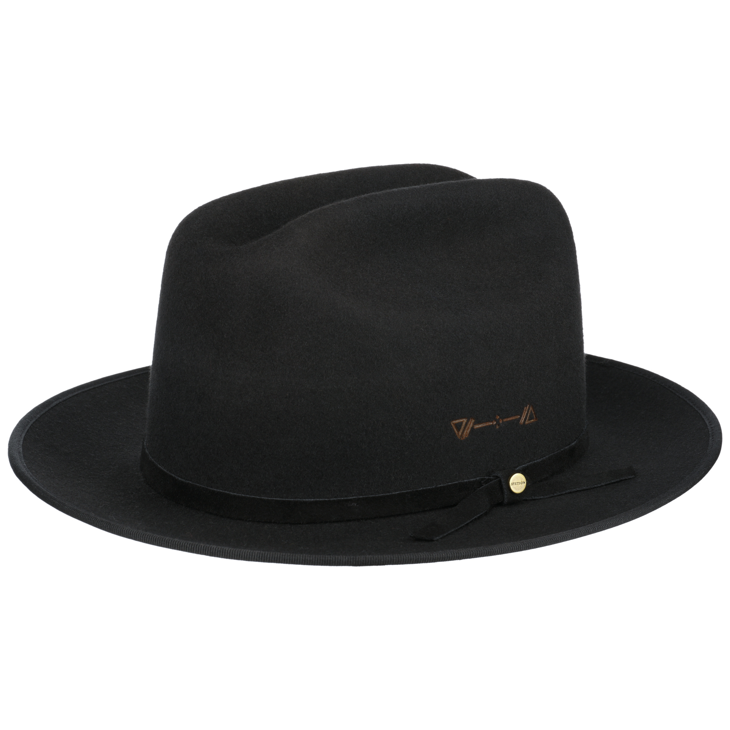 Open Road Asahi Guard Wool Hat by Stetson - 135,45