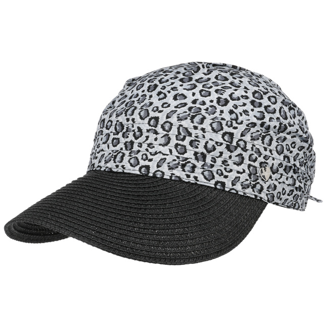 Leo Print Sun Cap --> Shop Hats, Beanies & Caps online Hatshopping