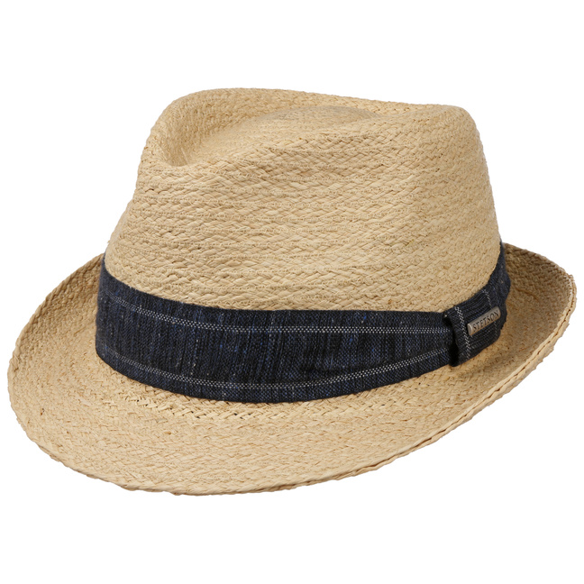 Classic Trilby Raffia Hat by Stetson - 82,95