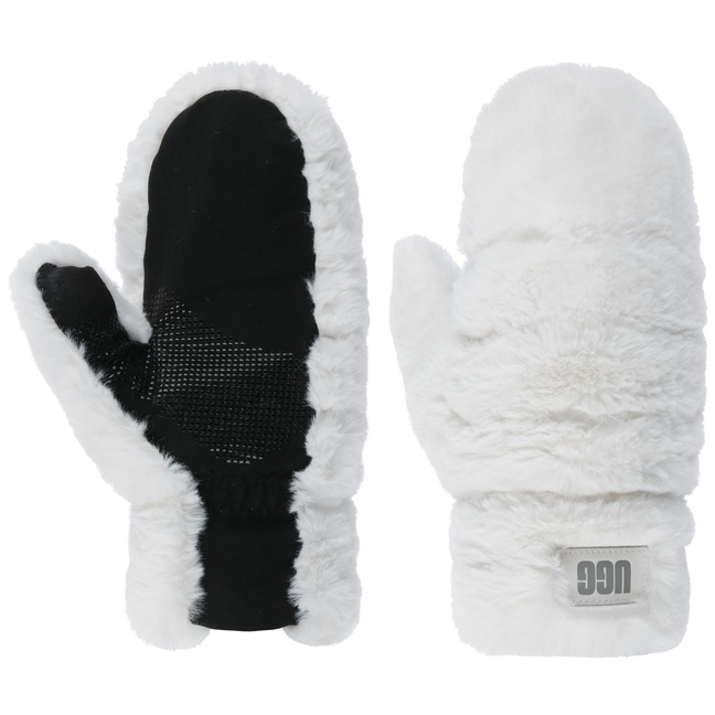Women´s Quilted Faux Fur Mittens by UGG - 62,95