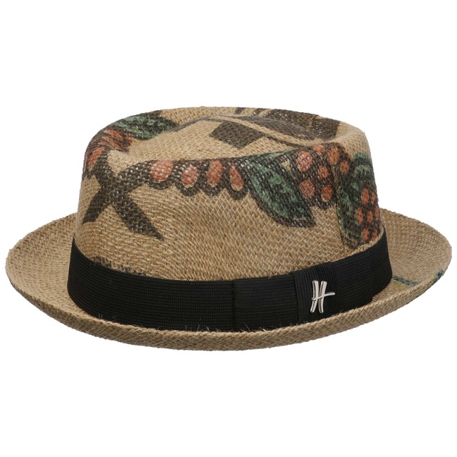Café Coffee Cherries Jute Hat by ReHats Berlin - 72,95