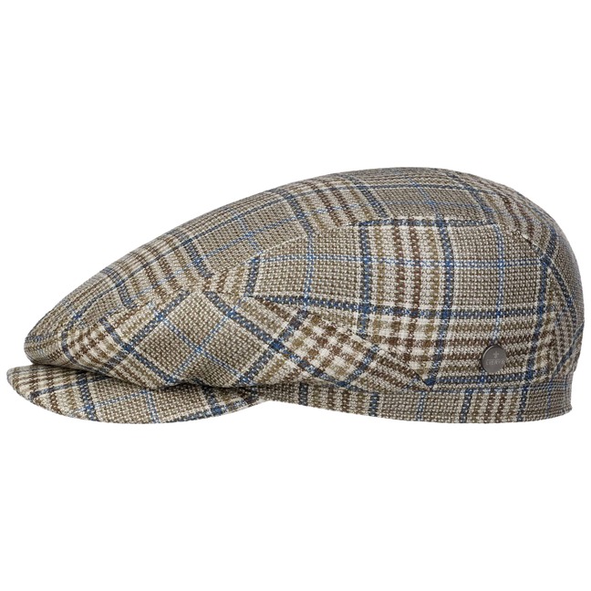 Glencheck Driver Flat Cap by Lierys --> Shop Hats, Beanies & Caps ...