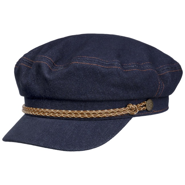 Fiddler Denim Uni Fisherman´s Cap by Brixton --> Shop Hats, Beanies ...