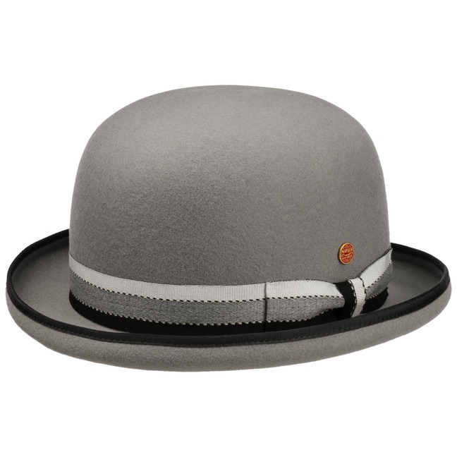 Wolga Grey Bowler Hat by Mayser - 155,95