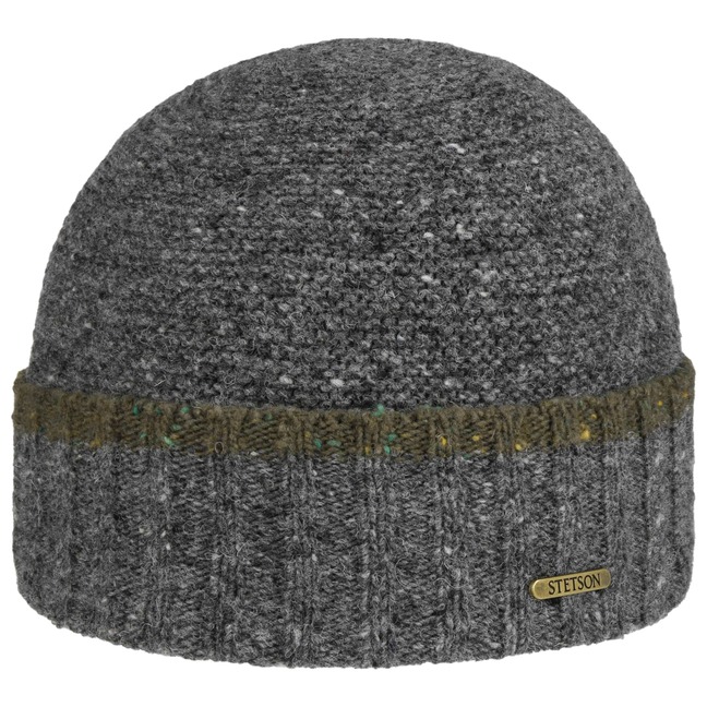 Donegal Wool Beanie with Cuff by Stetson - 69,00