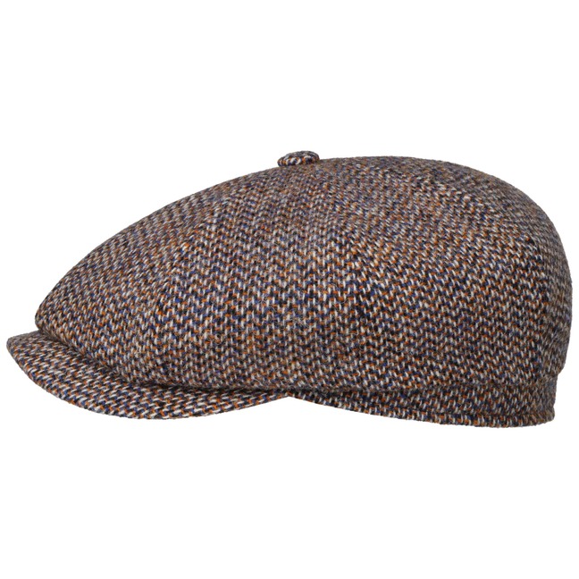 Hatteras Tweed Freestyle Flat Cap by Stetson - 145,95