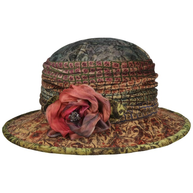 Velvet Patchwork Cloth Hat by GREVI --> Shop Hats, Beanies & Caps ...