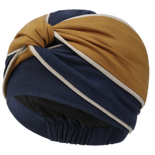 Ella V Navy Turban by Christine Headwear - 559,00 kr