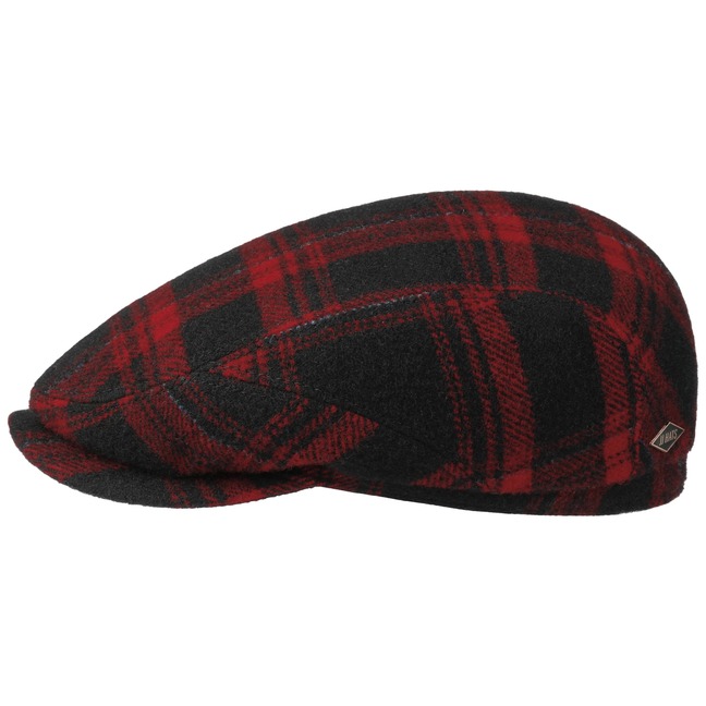 Flannel Check Driver Flat Cap by JJ Hats --> Shop Hats, Beanies & Caps ...