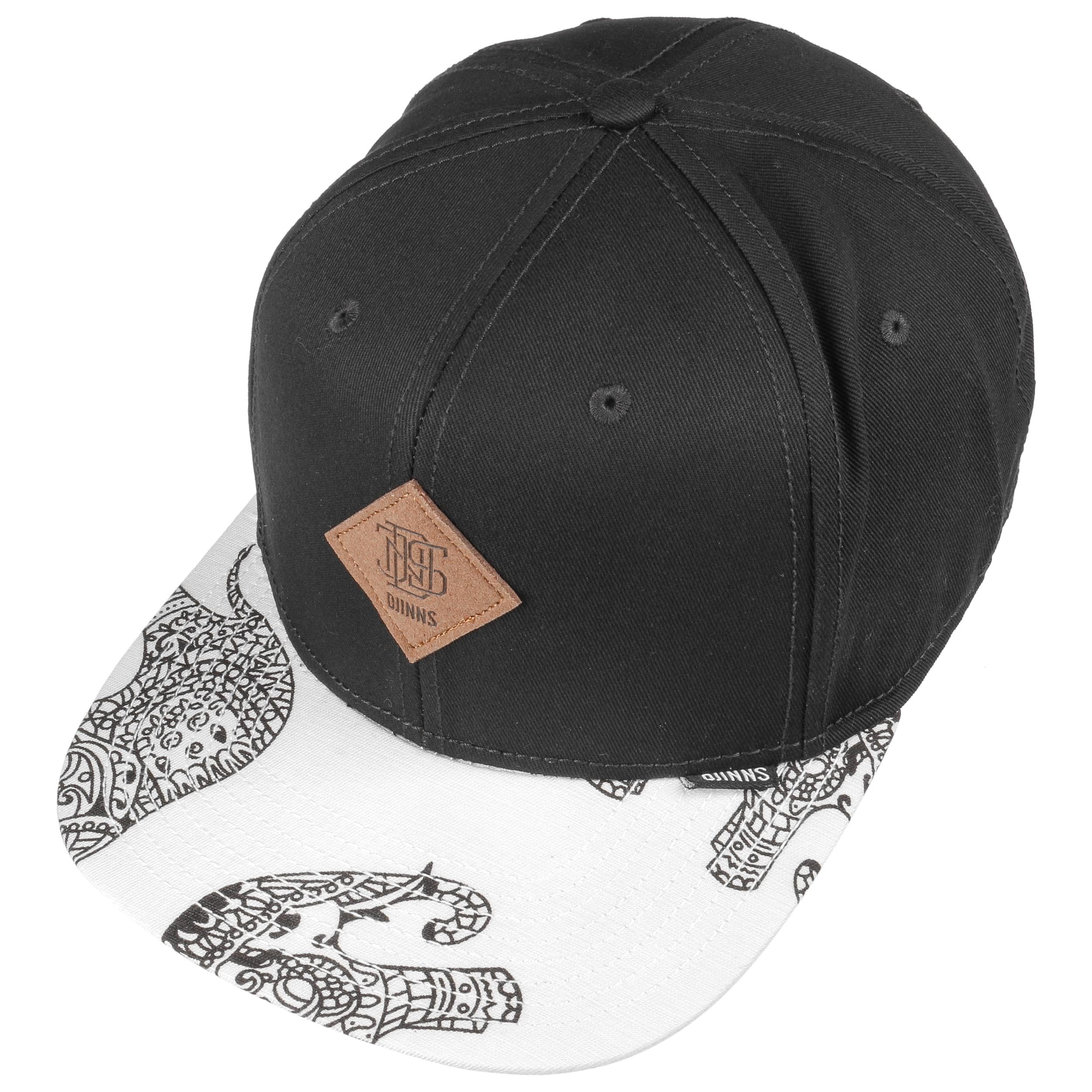 6P Henna Elephant Snapback Cap by Djinns - 20,95