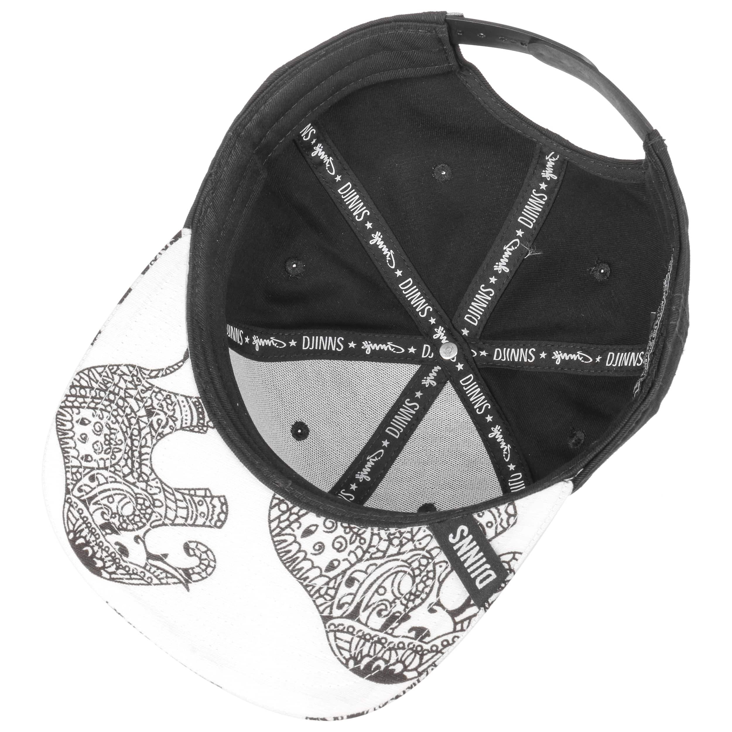 6P Henna Elephant Snapback Cap by Djinns - 20,95