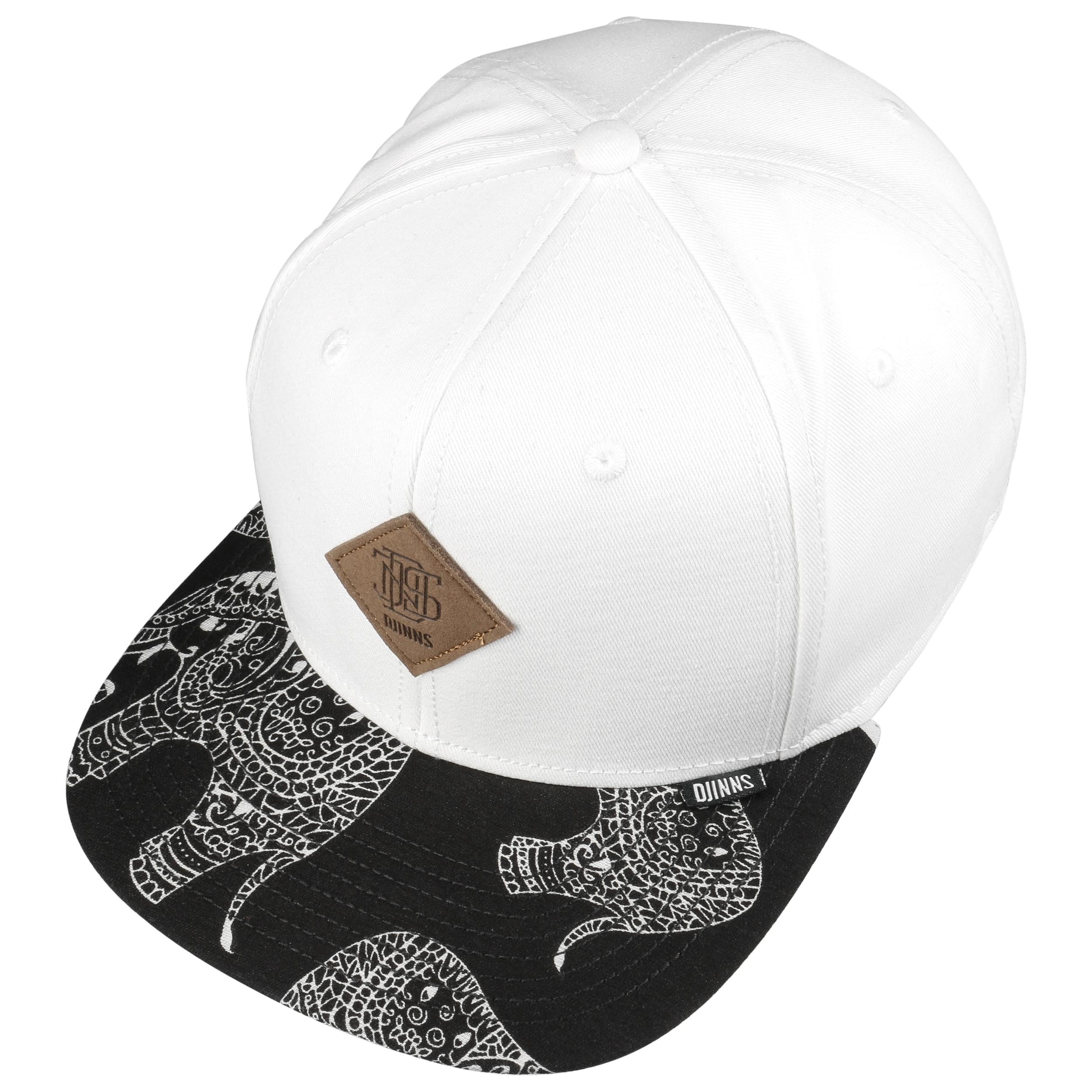 6P Henna Elephant Snapback Cap by Djinns - 20,95
