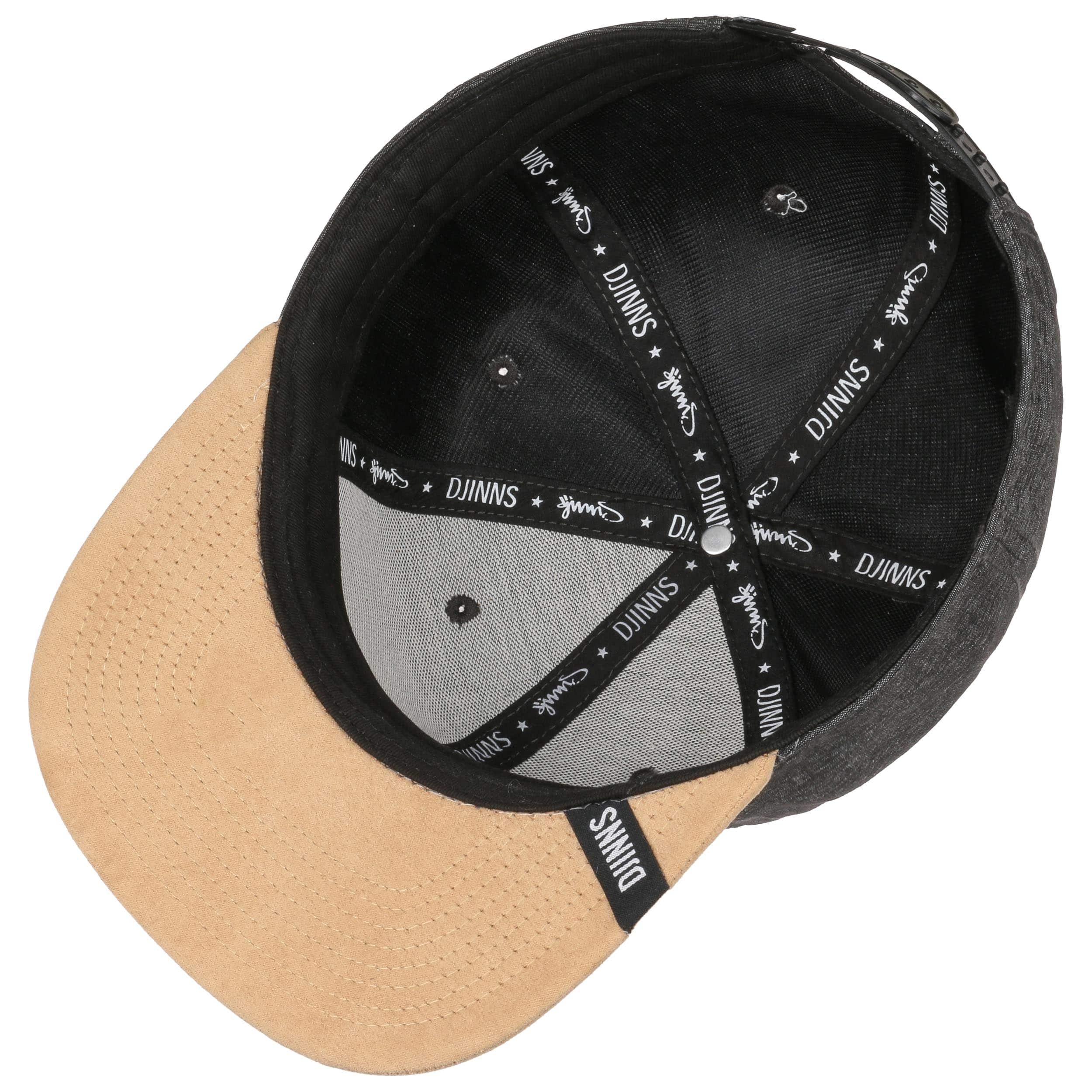 6P Mélange Twill Snapback Cap by Djinns - 17,95