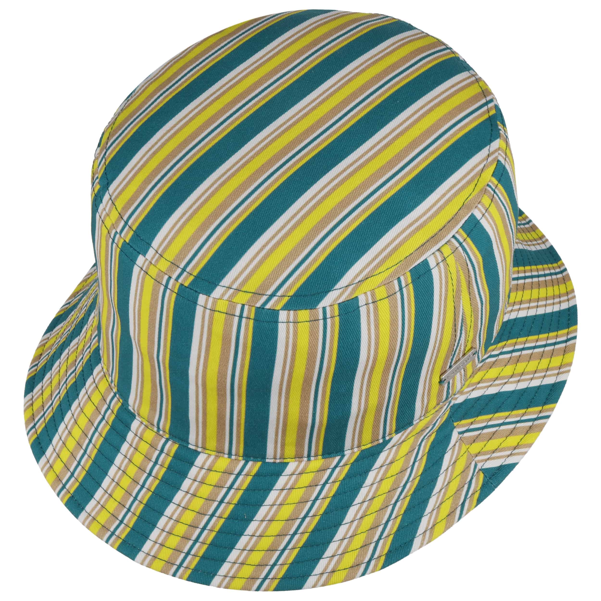 70s Stripe Bucket Cloth Hat by Kangol - 65,95