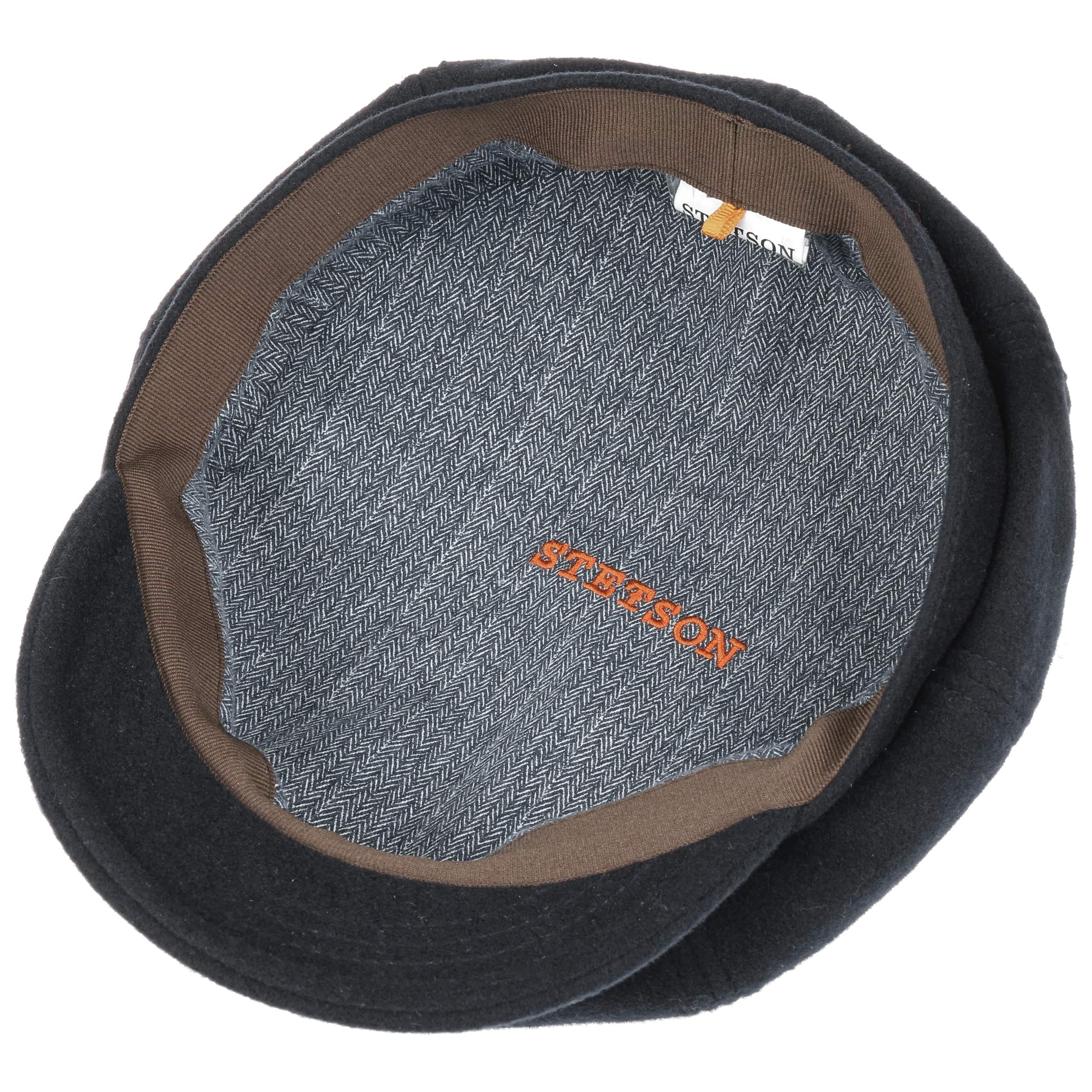 8 Panel Wool Newsboy Cap by Stetson - 69,00