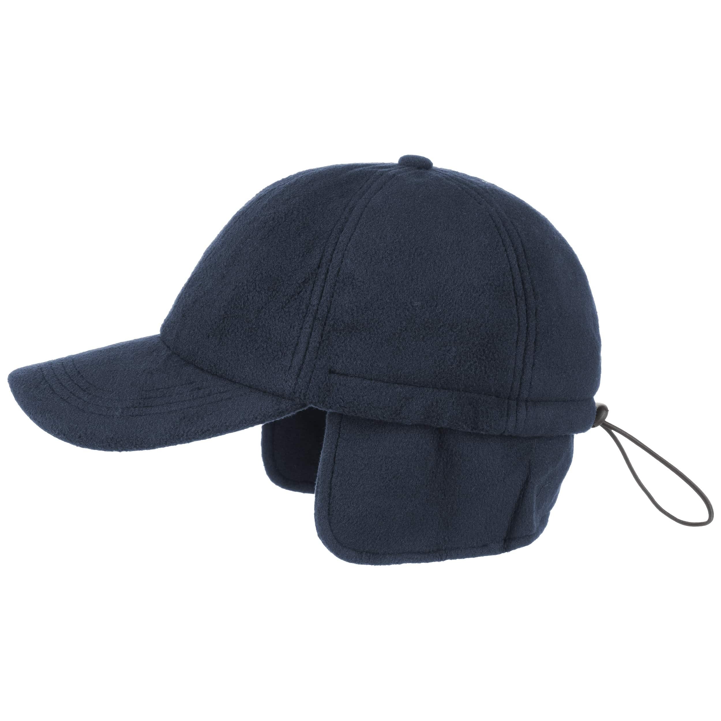 Snow Fleece Baseball Cap with Earflaps - 17,95