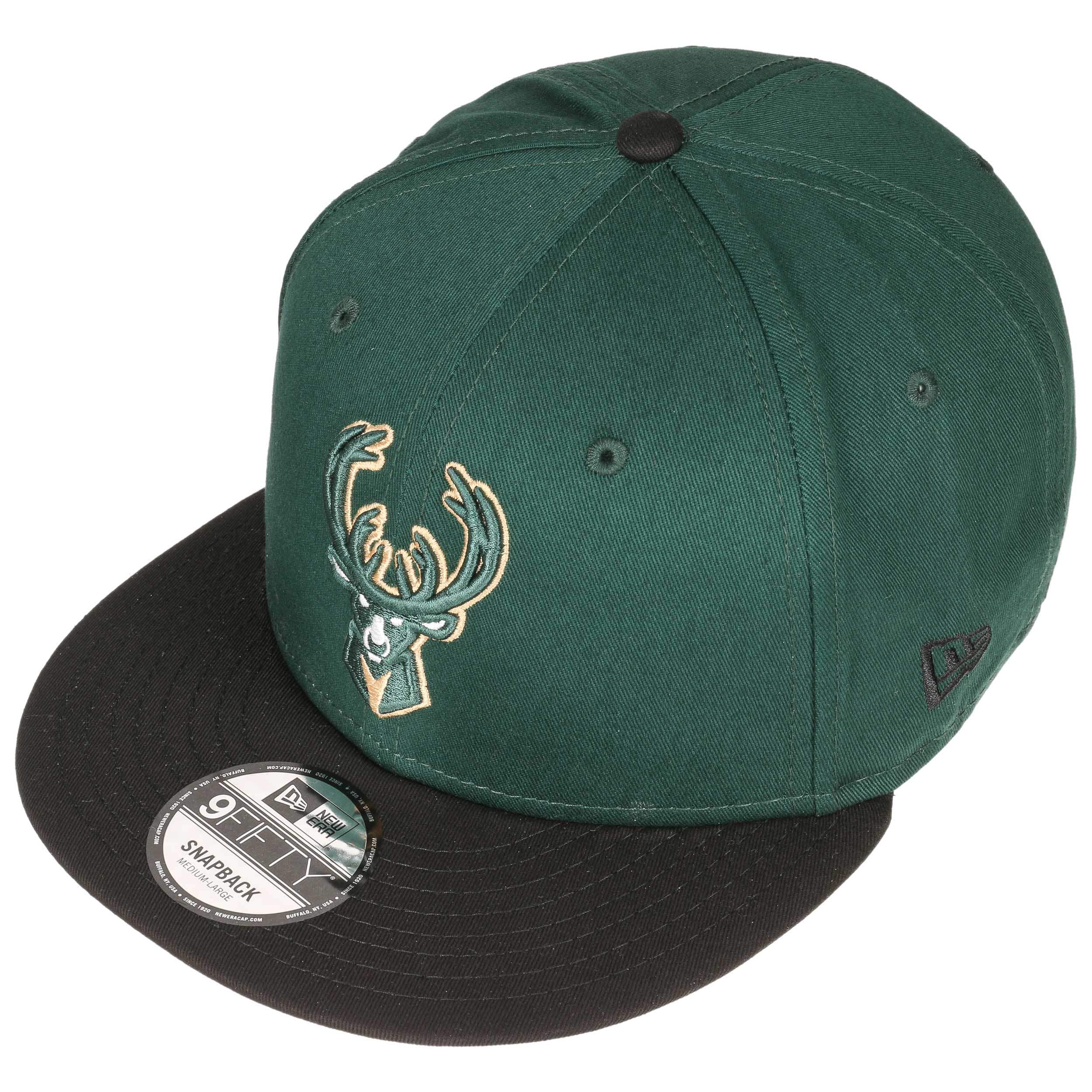 9Fifty TC Milwaukee Bucks Cap by New Era - 35,95