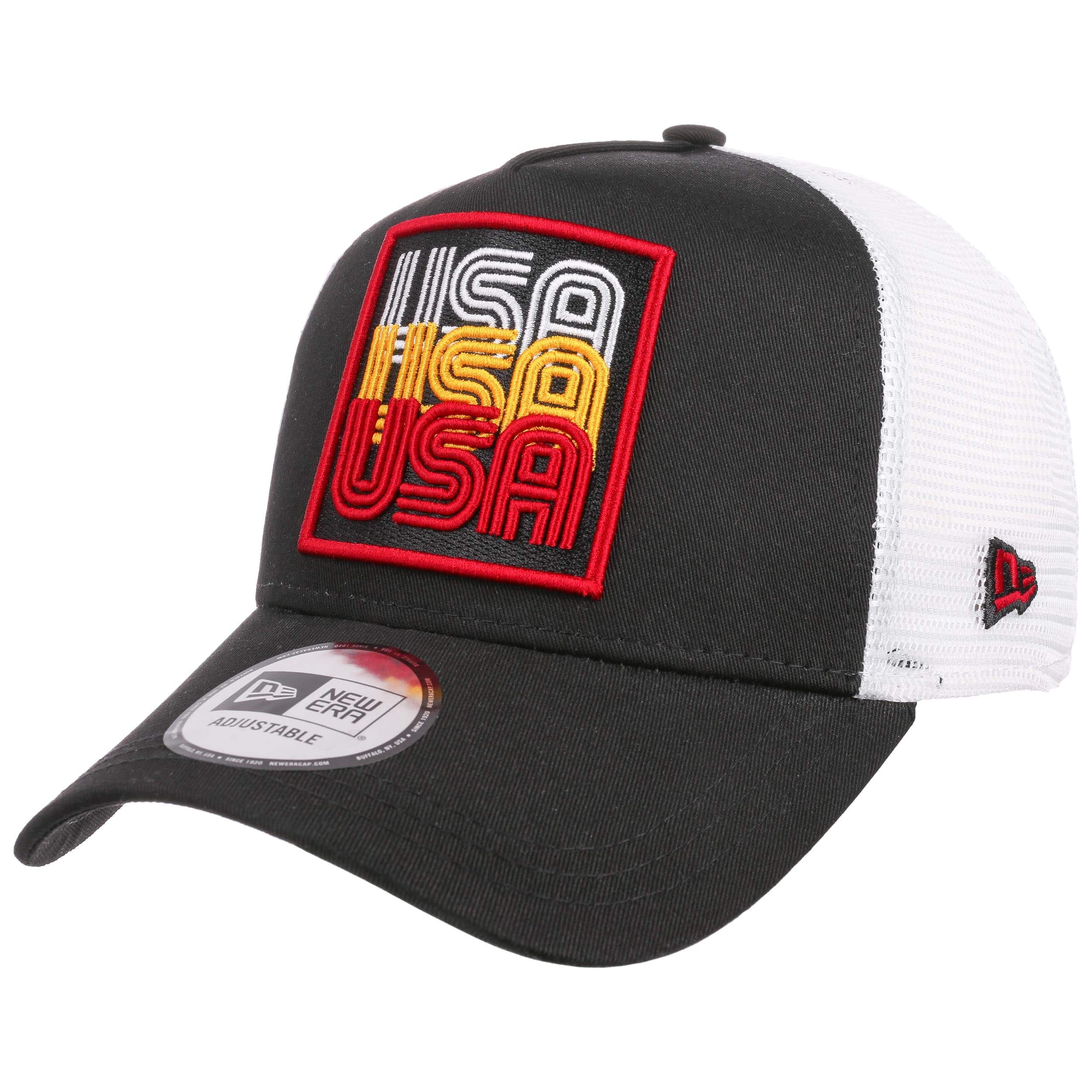 9Forty A-Frame USA Trucker Cap by New Era - 35,95