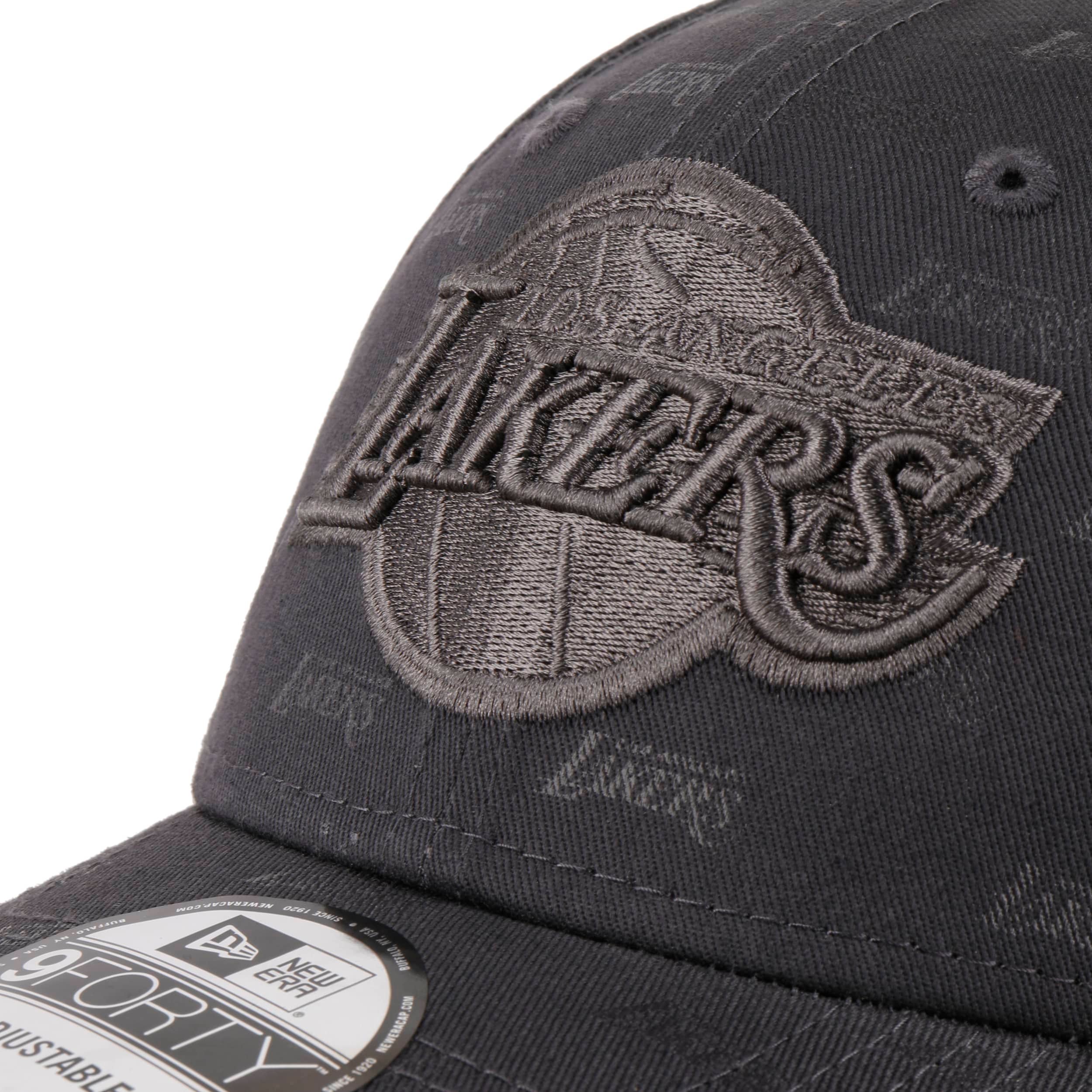 9Forty NBA Lakers Monogram Aop Cap by New Era --> Shop Hats, Beanies ...