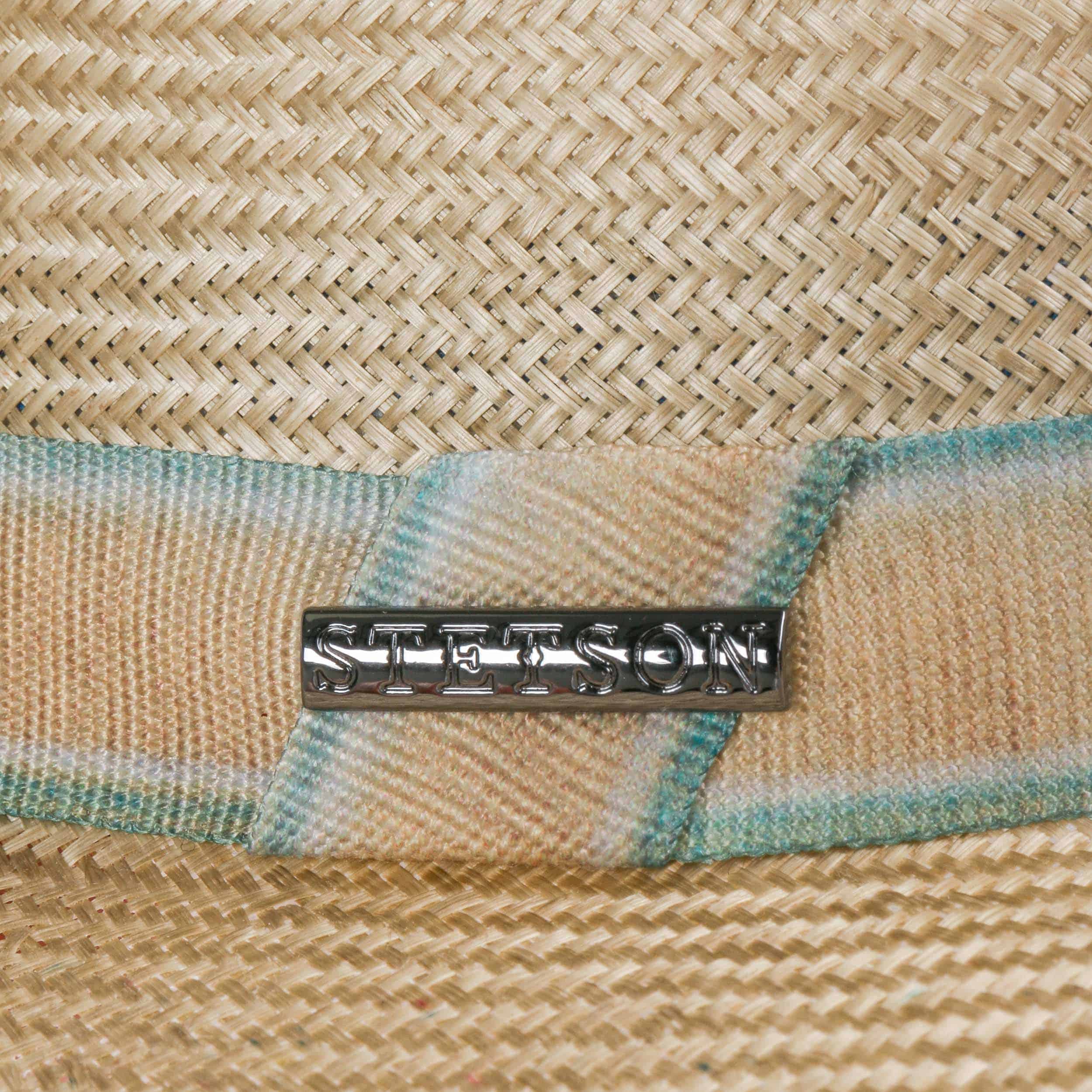 Abaca Fedora Straw Hat by Stetson - 149,00