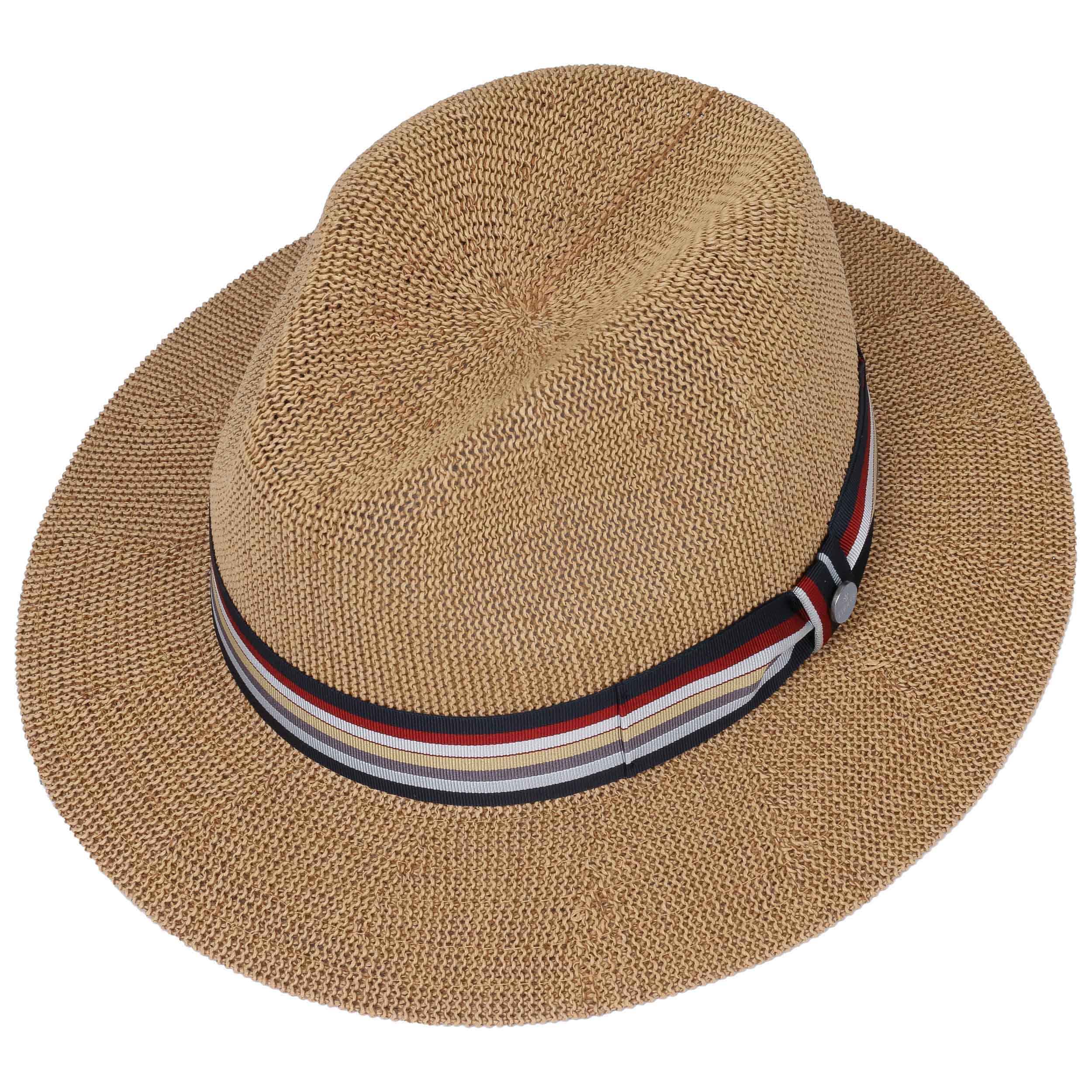 Airy Stripe Traveller Straw Hat by Lierys --> Shop Hats, Beanies & Caps ...