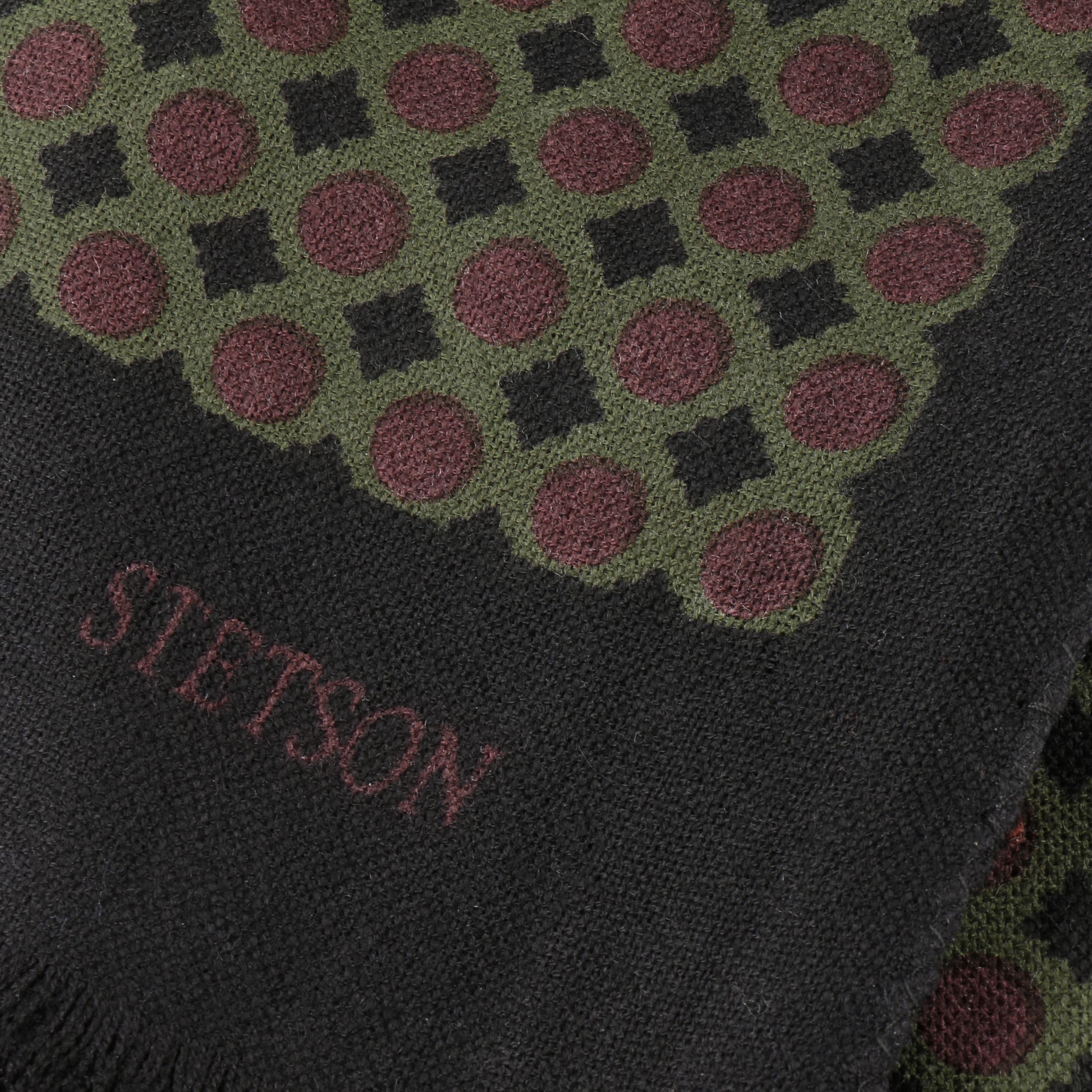 Allover Dots Wool Scarf by Stetson - 69,00