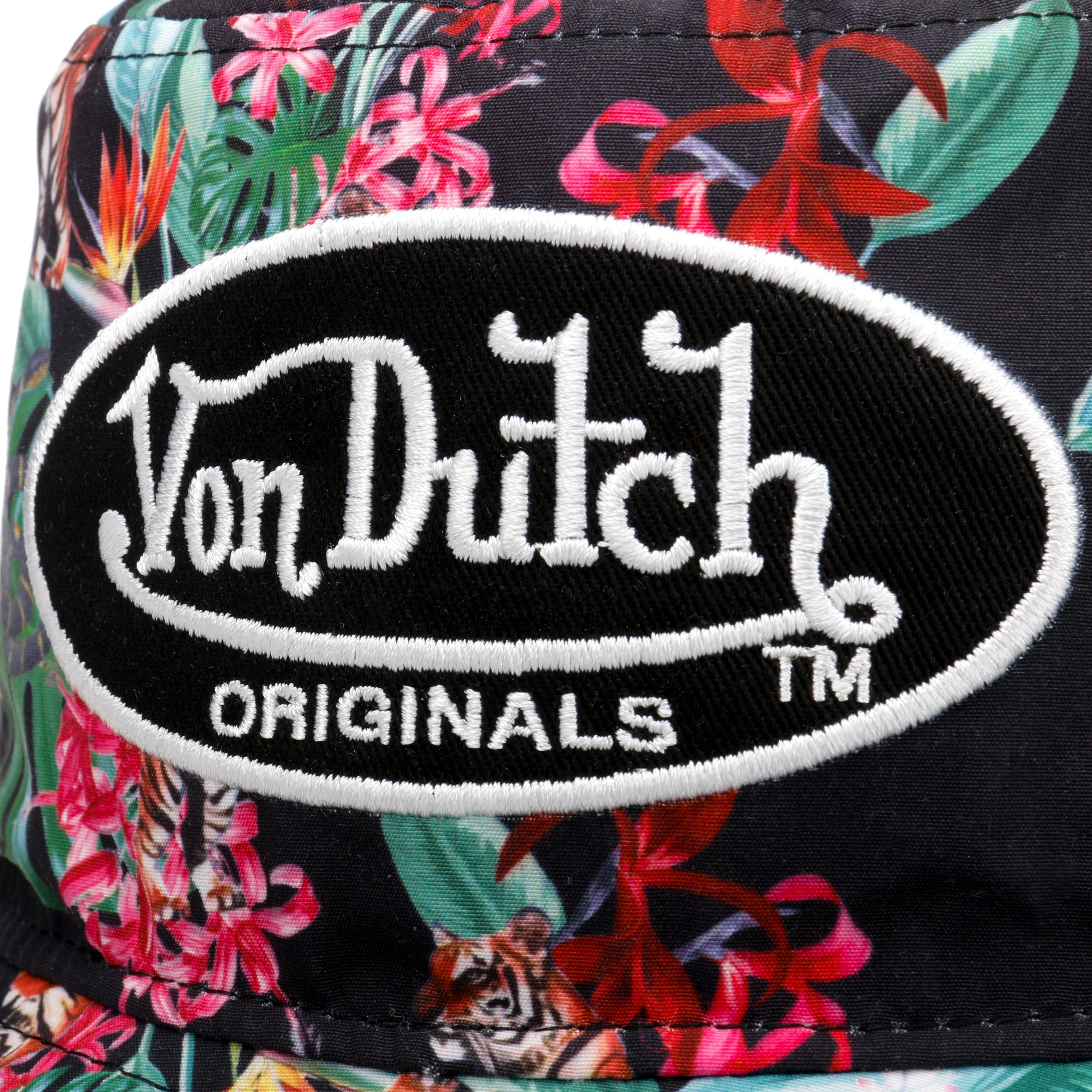 Allover Print Tiger Bucket Cloth Hat by Von Dutch - 35,95