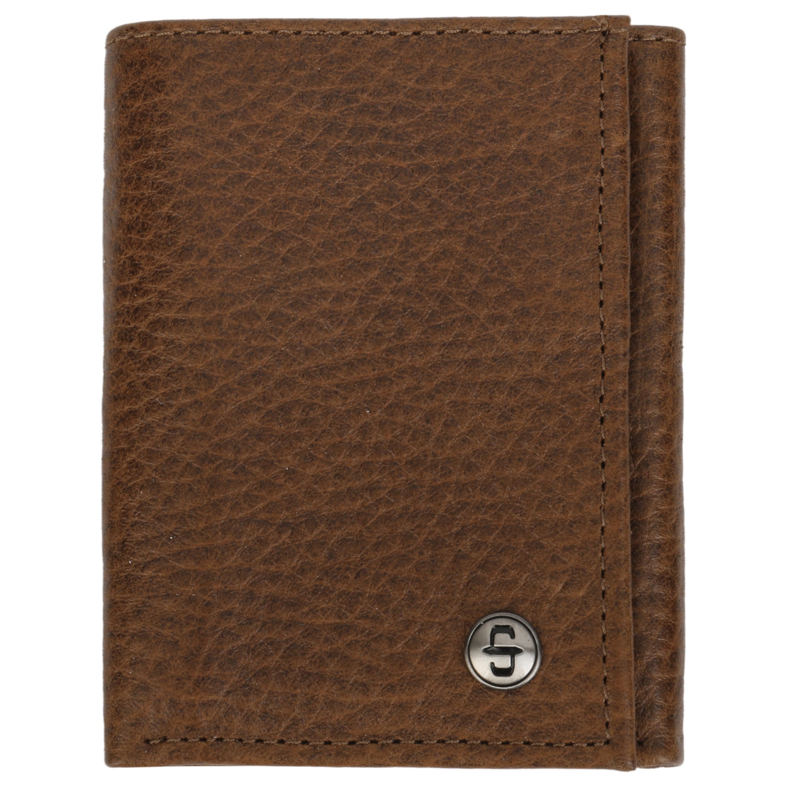 American Bison Leather Tri-Fold Wallet by Stetson - 60,00