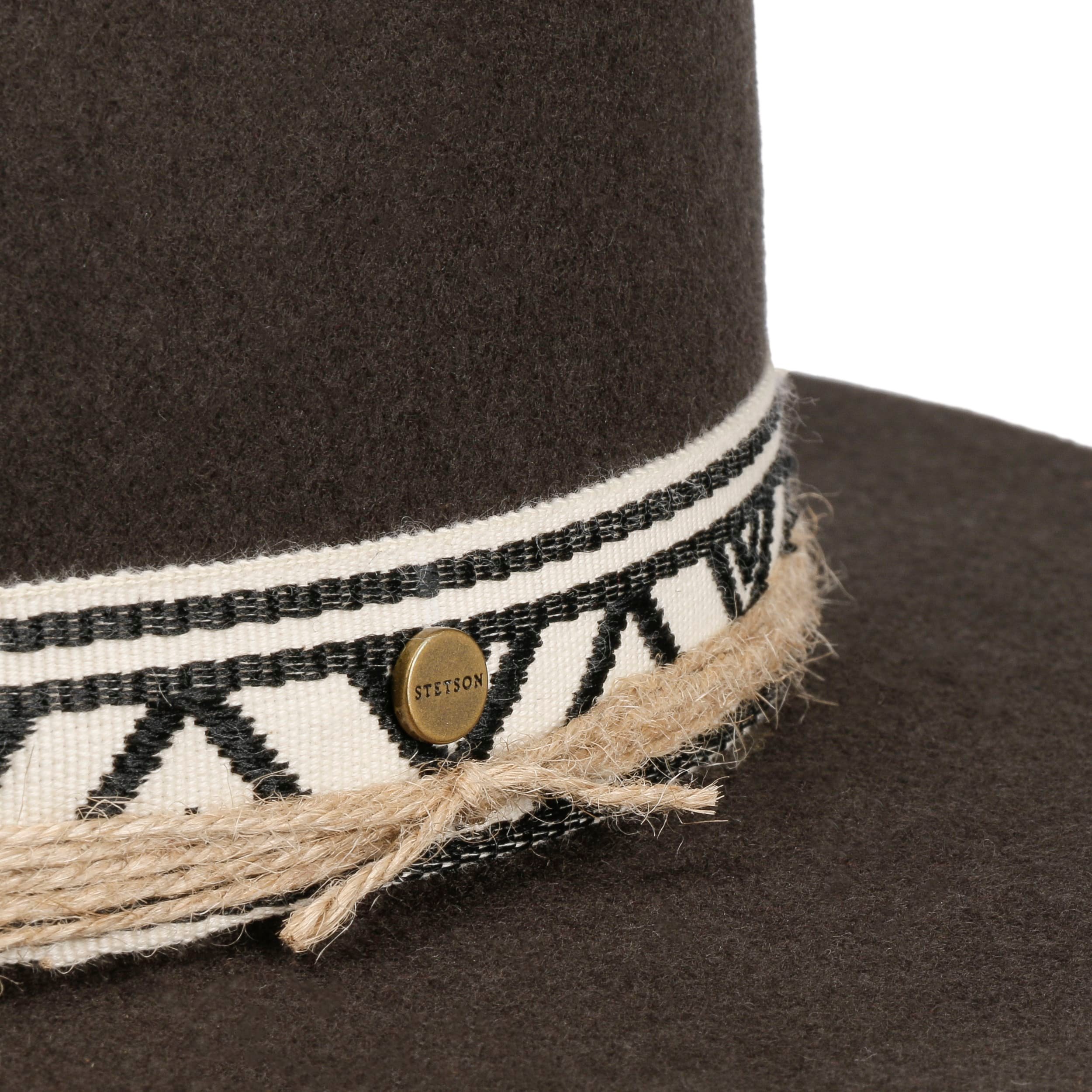 Anglemond Flat Brim Wool Hat by Stetson - 129,00