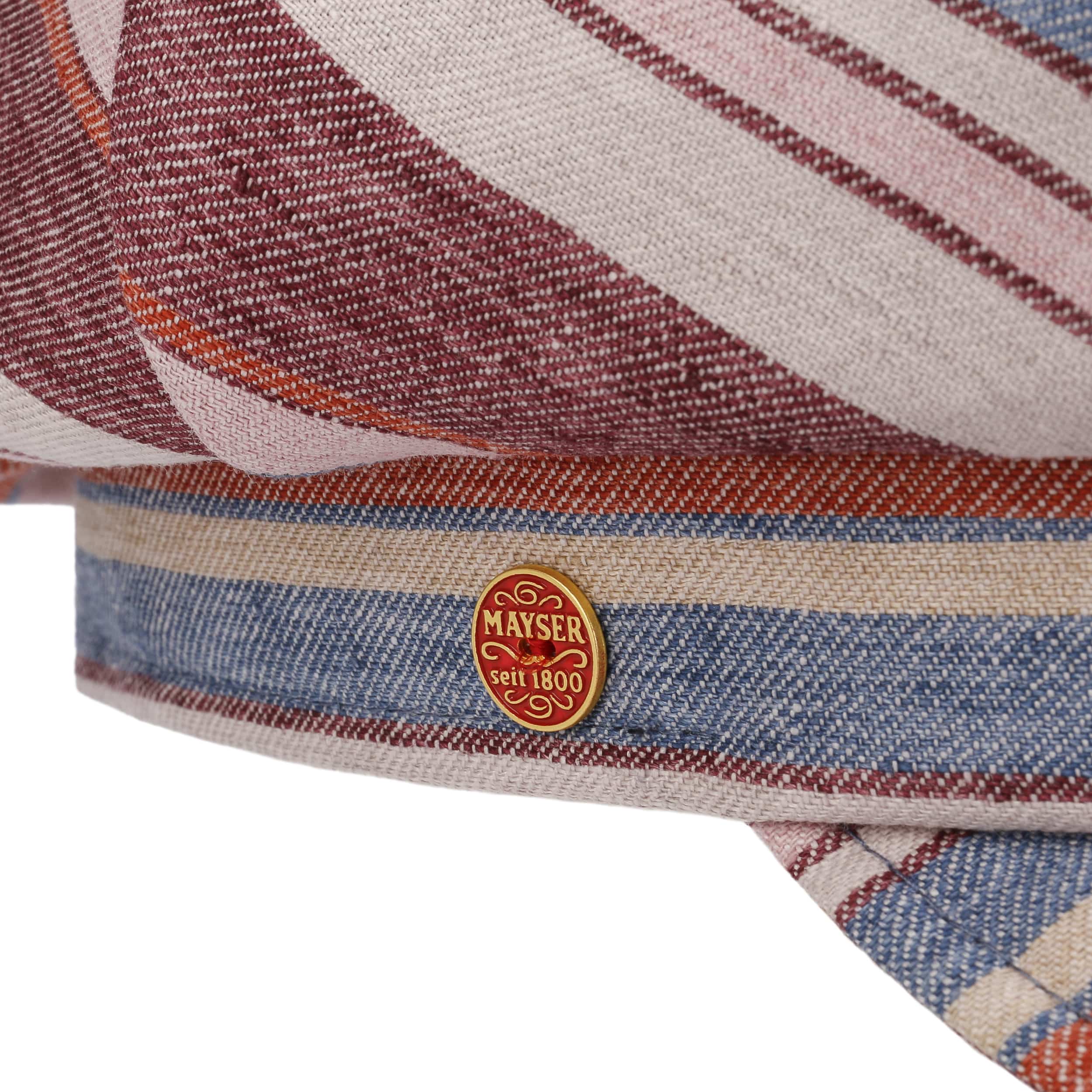 Anja Multicolour Stripes Newsboy Cap by Mayser - 83,95
