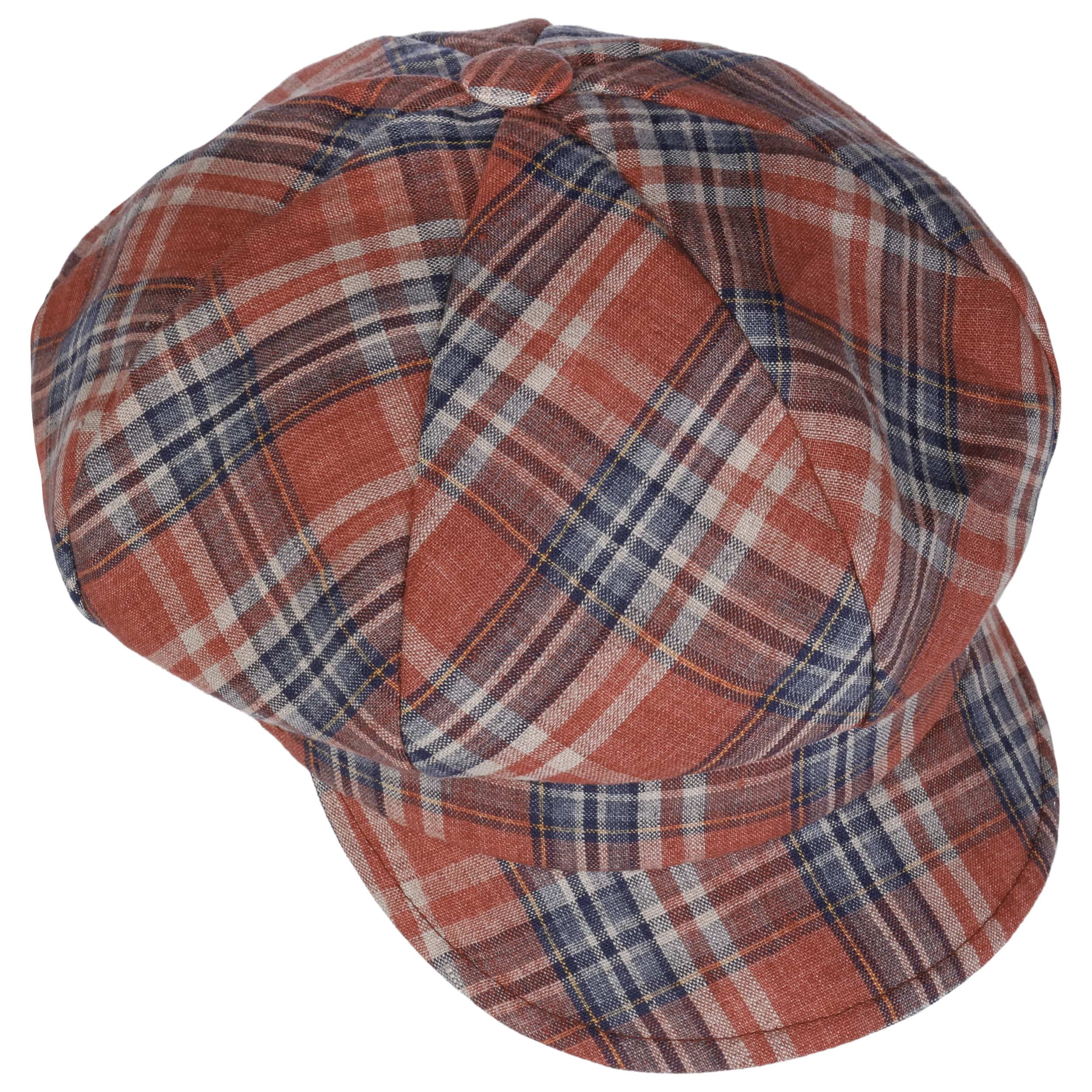 Anja Plaid Newsboy Cap by Mayser - 83,95