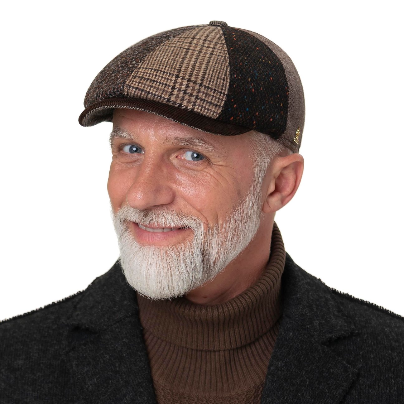 Anthon Patchwork Flat Cap by Lierys - 113,95