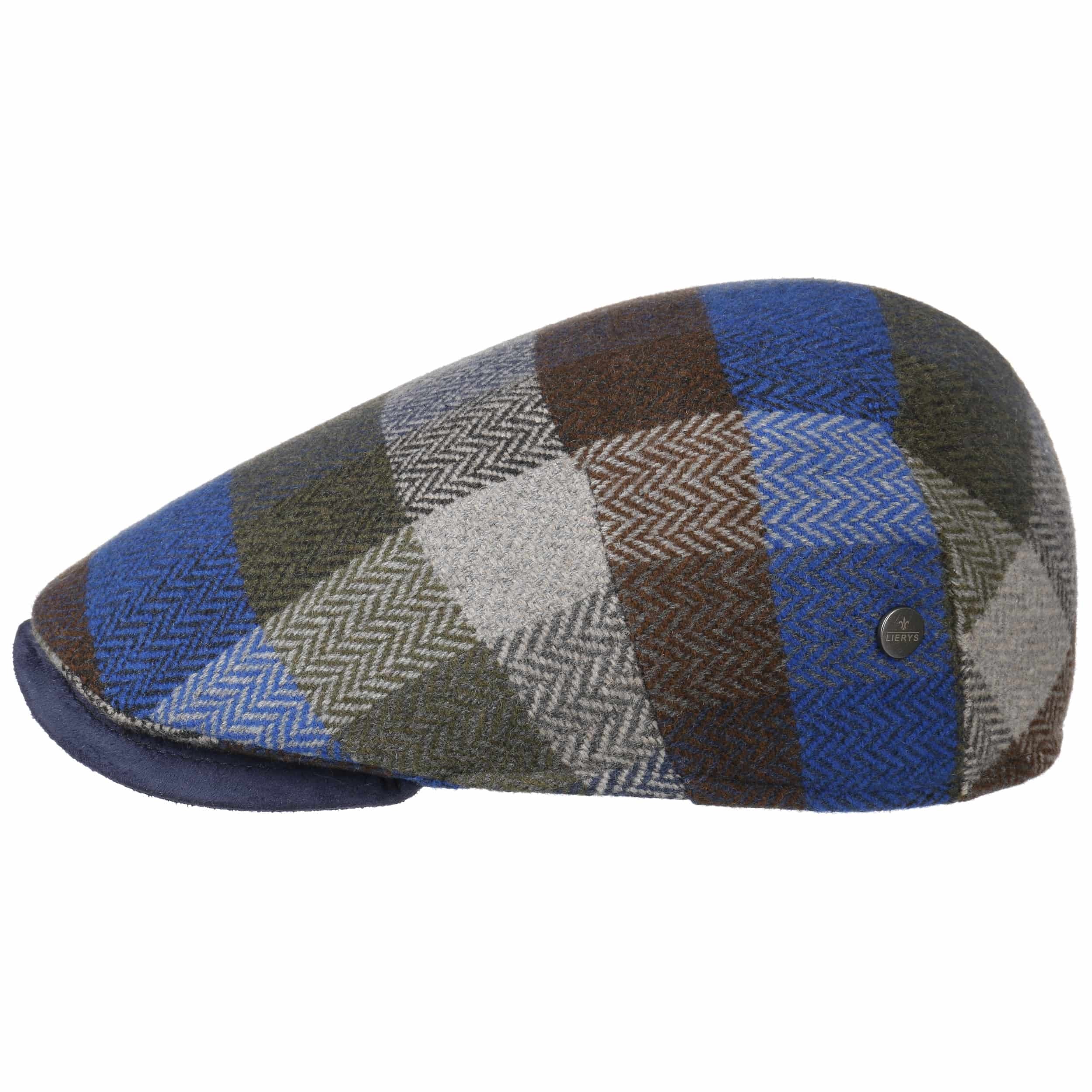 Anton Check Flat Cap by Lierys - 62,95