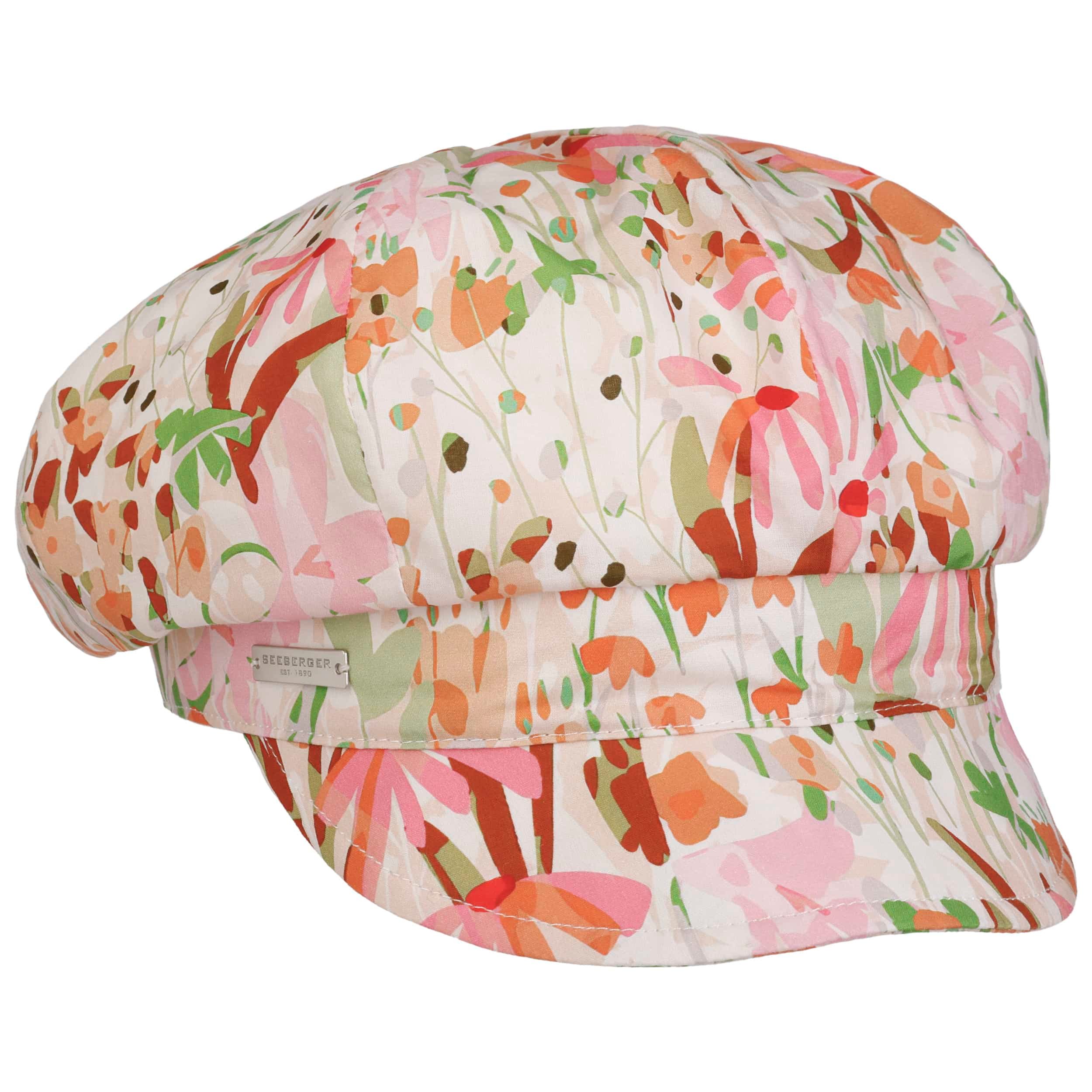 Arcola Flowers Newsboy Cap by Seeberger - 33,95